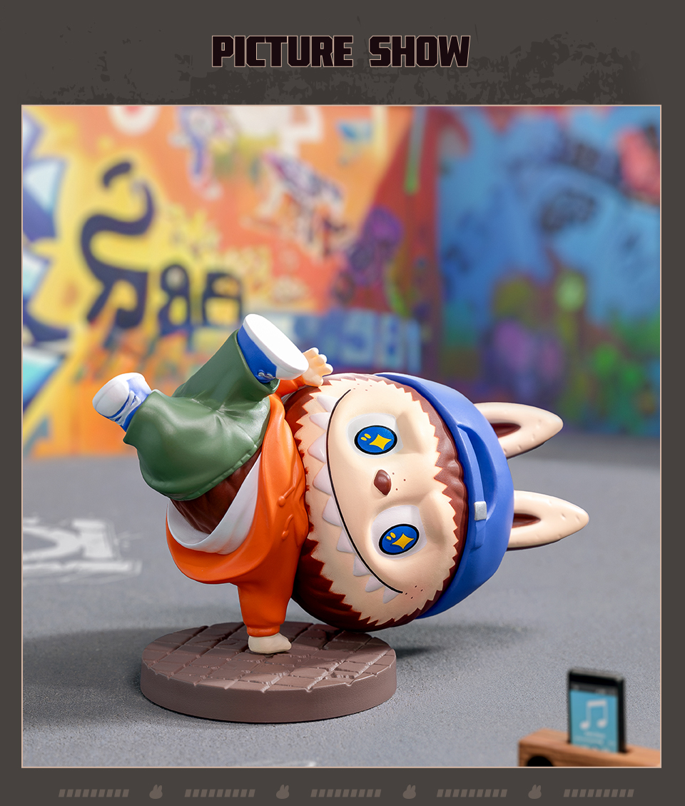 POP MART LABUBU Hip-hop Girl Figure | Shopee Thailand