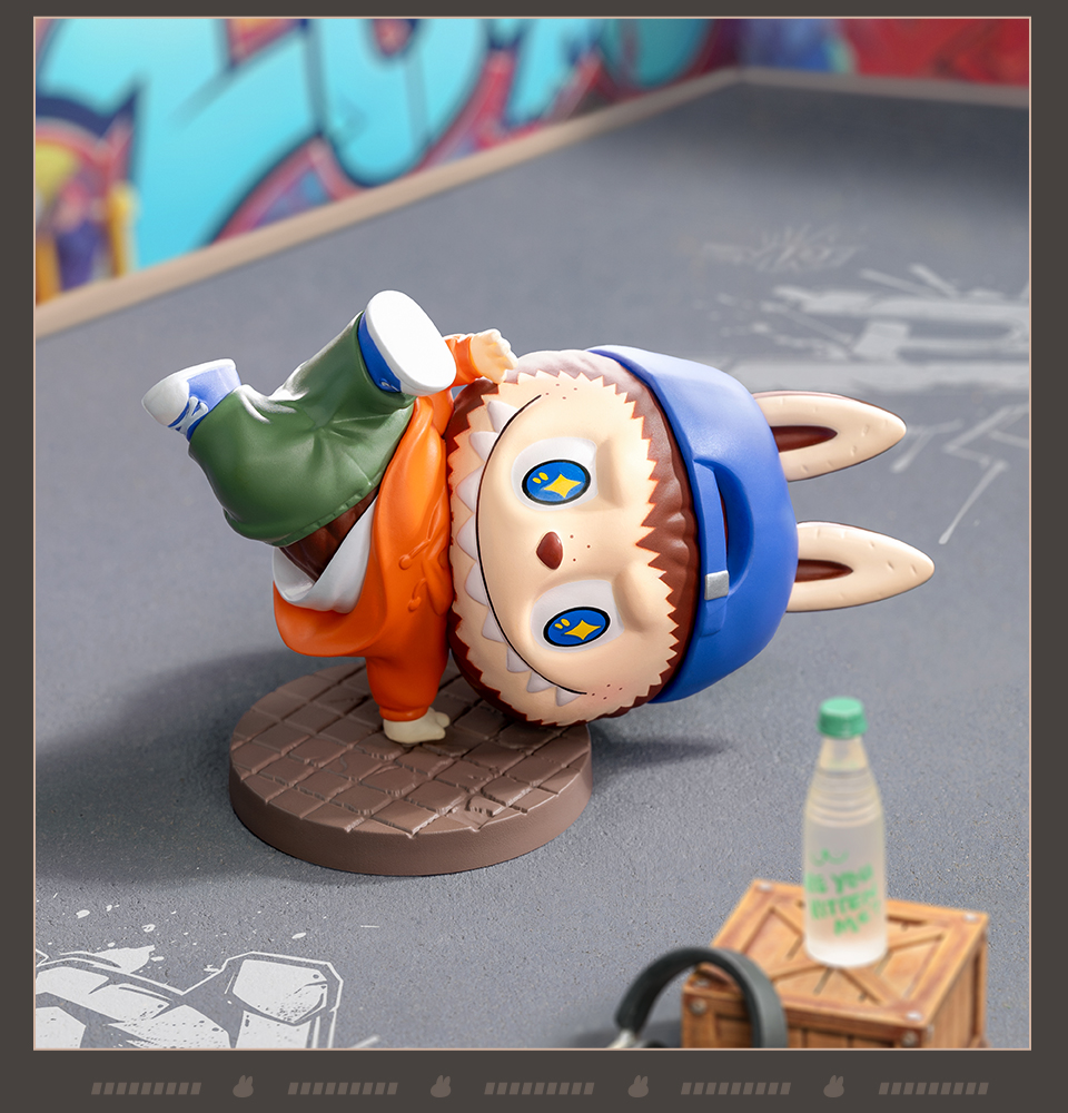 POP MART LABUBU Hip-hop Girl Figure | Shopee Thailand