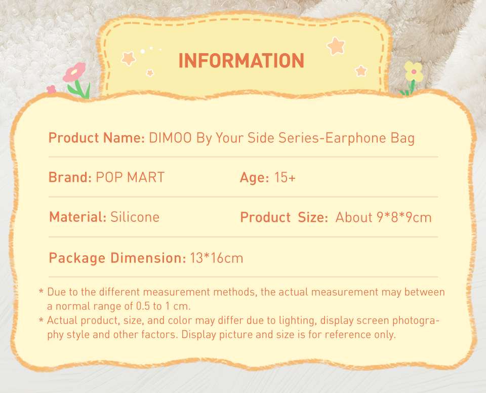 POP MART DIMOO By Your Side Series-Earphone Bag | Shopee Thailand
