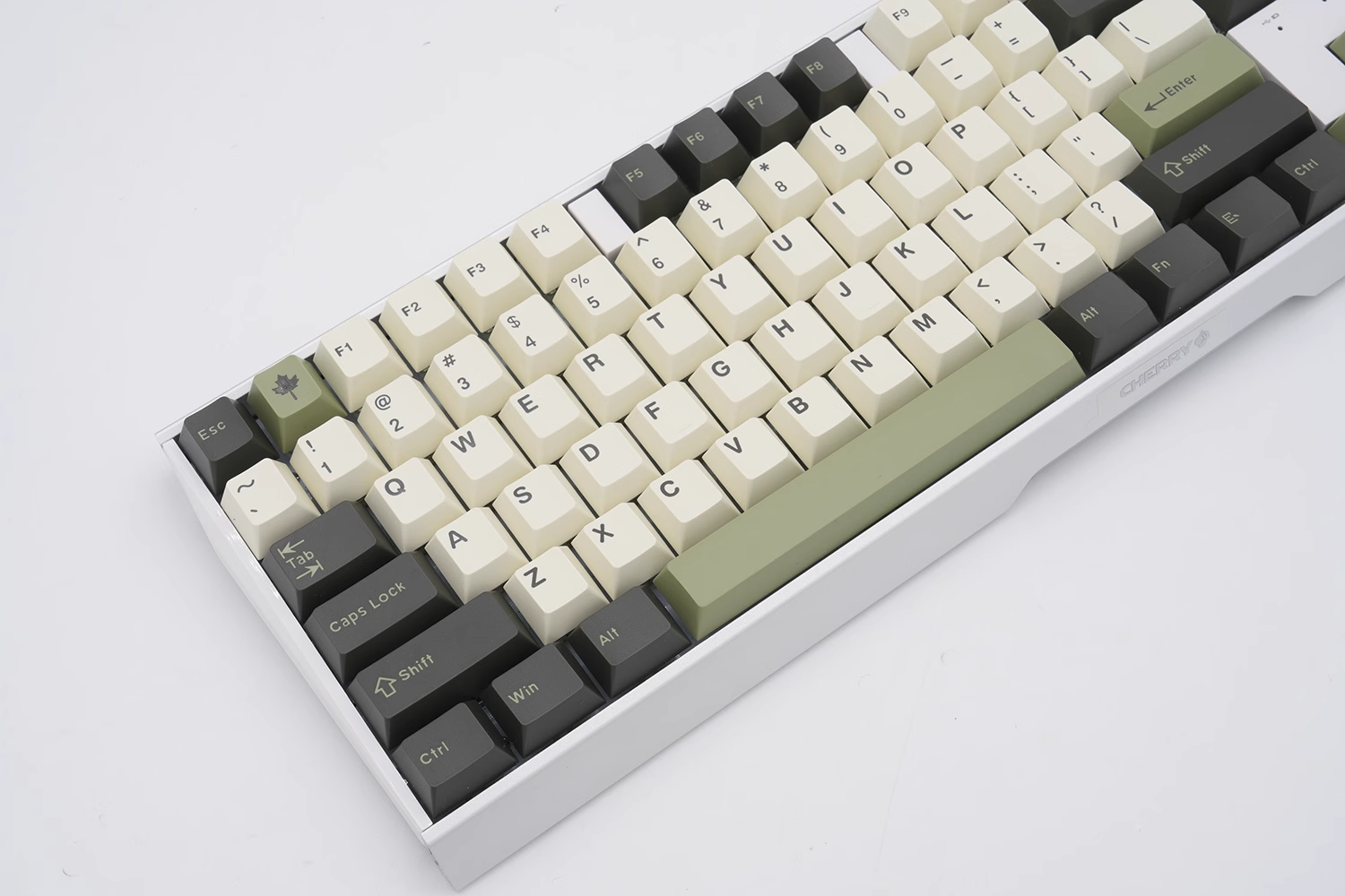 Gmk olive 163 คีย ์ ABS สองสีแม ่ พิมพ ์ keycap เชอร ์ รี ่ ความสูง ...