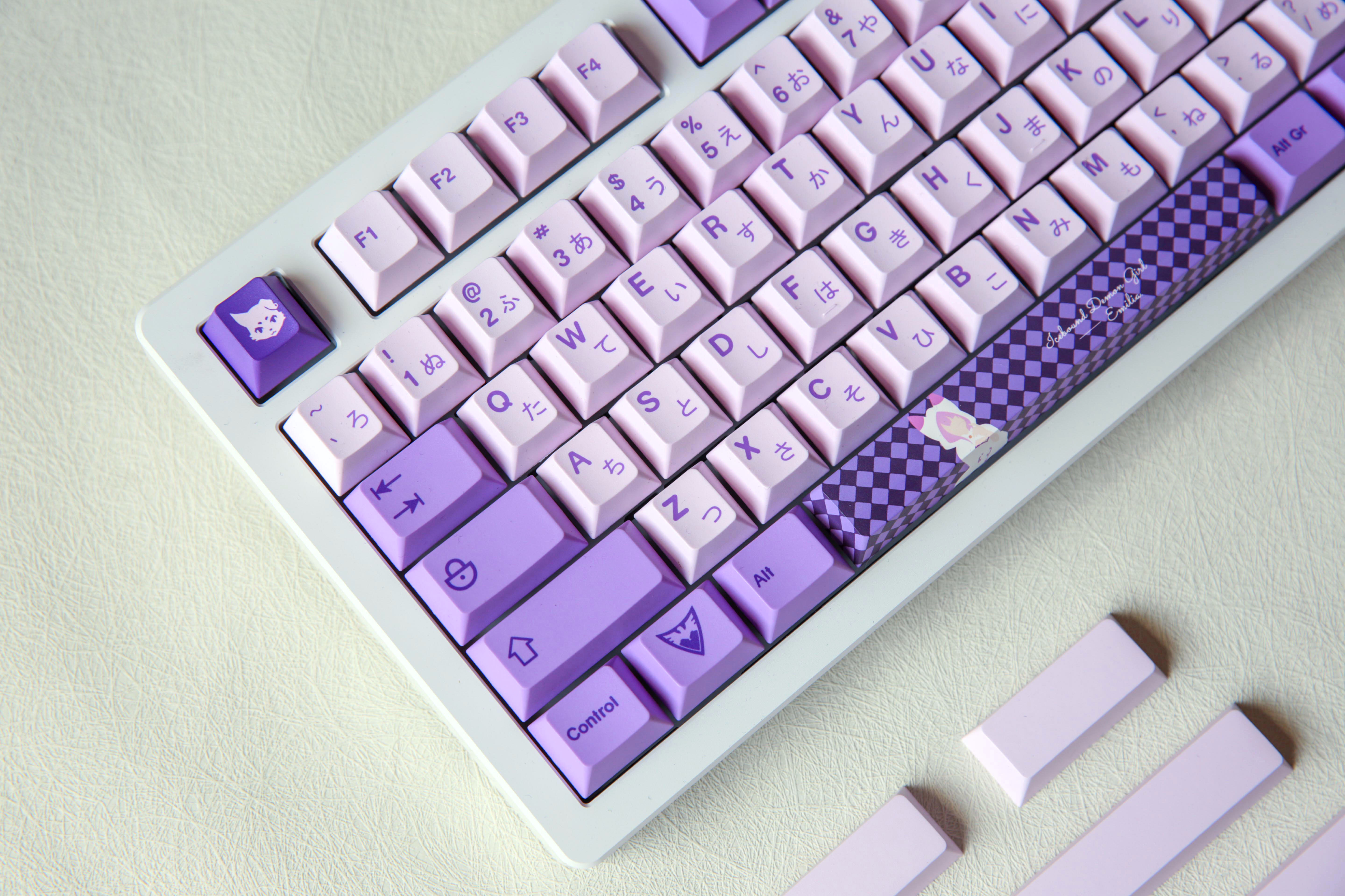 Gmk Frost Witch Keycaps PBT Dye-sub Cherry Profile Keycap Custom Keycap ...
