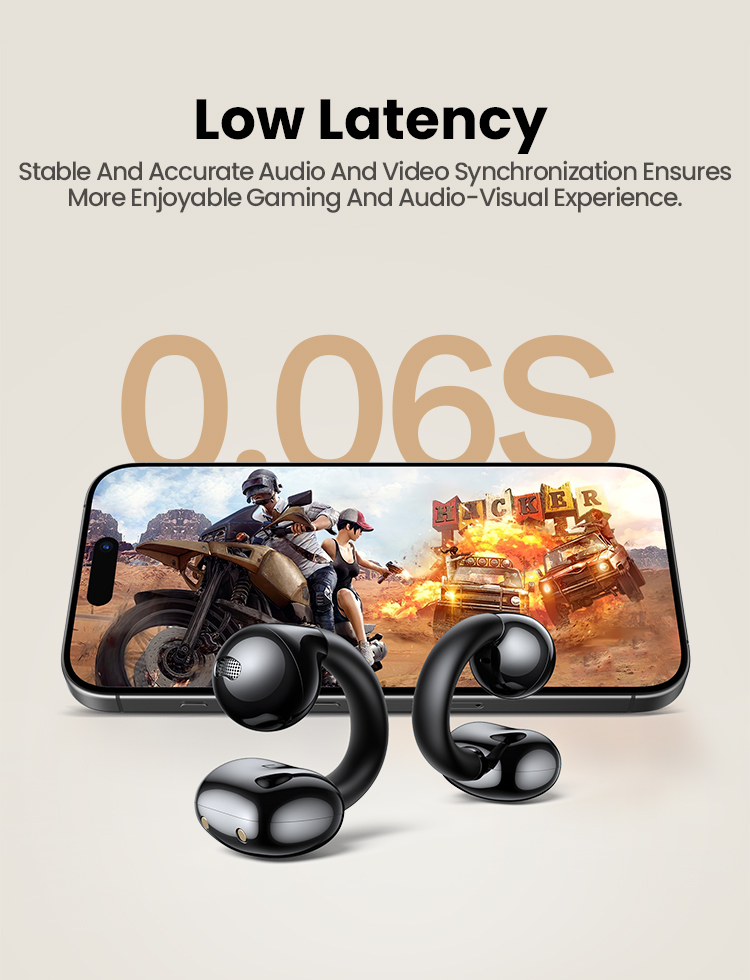 Ugreen เปิดหู HiTune S3 หูฟังบลูทูธ Ear-clip Desiign Hook หูฟังเปิด ...