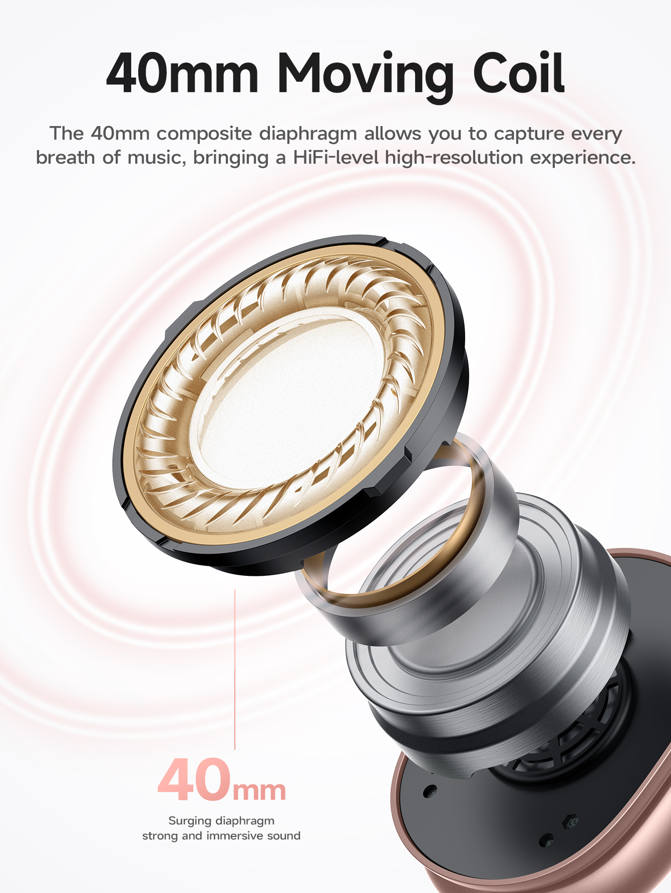 [ระยะเวลาใช้งาน 90ชม] Hoco W35 Max หูฟังไร้สาย บลูทูธ 5.3 HIFI รองรับการ์ด AUX TF พร้อมสายสัญญาณ ...