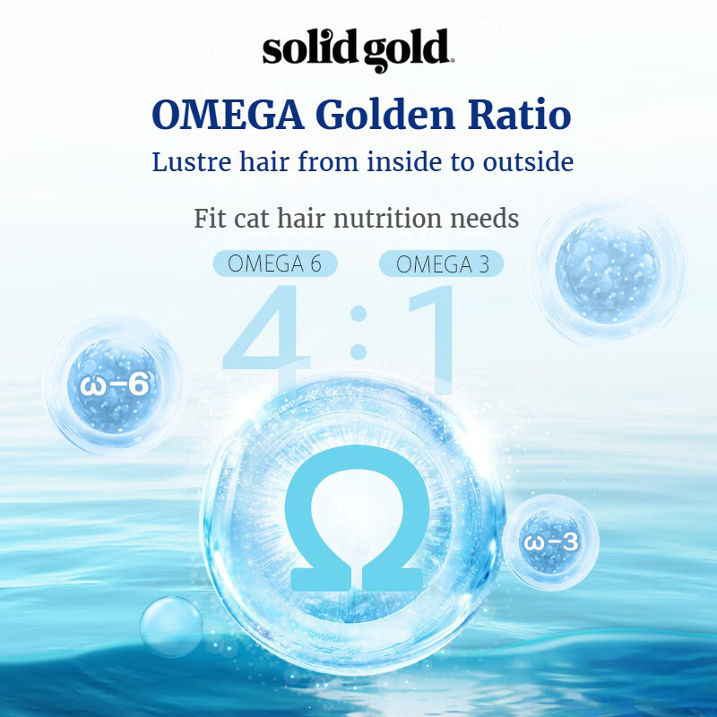 Solidgold Fresh Meat Cat Food โปรตีนสูง Grain-Free Shiny Hair Skin Care อาหารสําหรับแมวโต 1.36กก ...