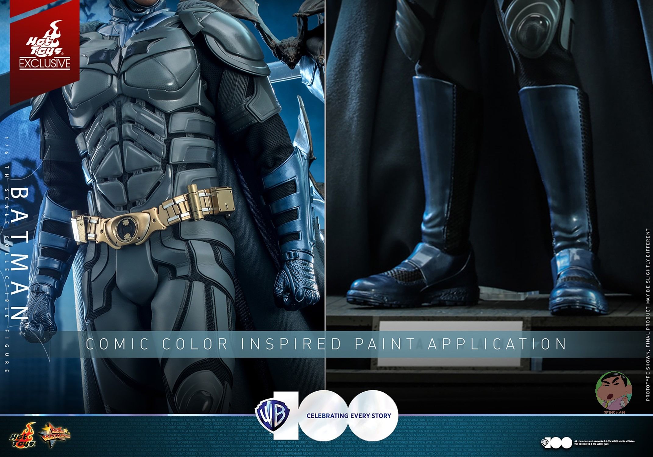 Hot TOYS MMS697 Batman - Movie Masterpiece Series 1/6th Scale ...