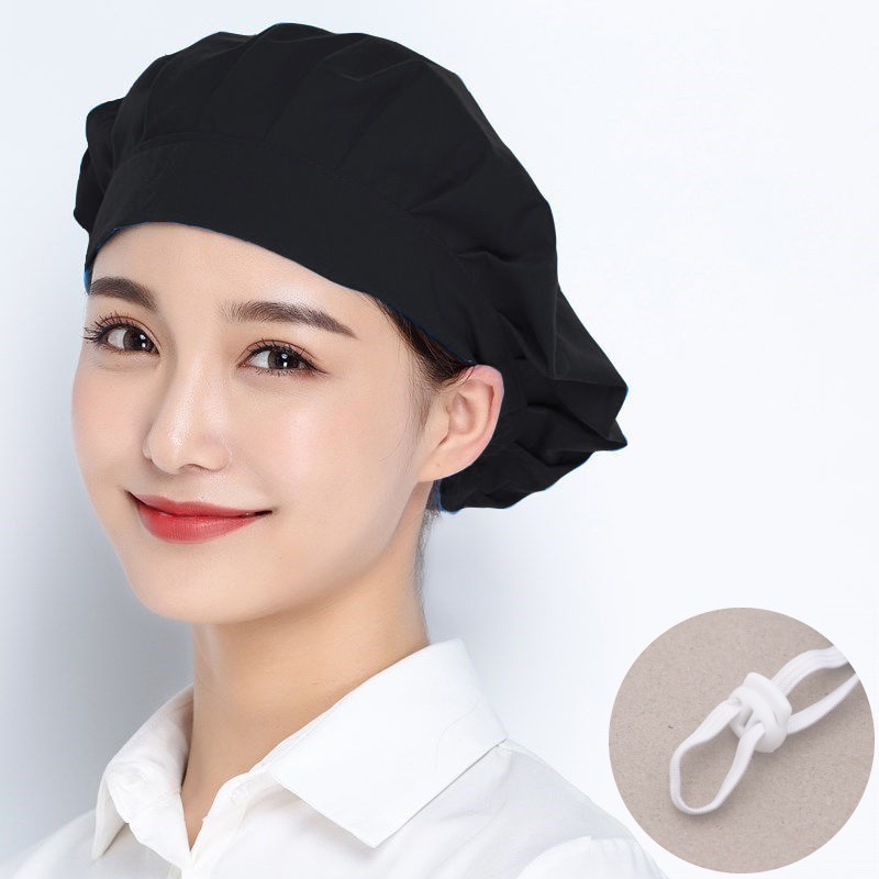 หมวกเชฟ ผ้าตาข่าย ป้องกันควัน ใช้ซ้ําได้ ซักล้างได้ อุปกรณ์เสริม ...