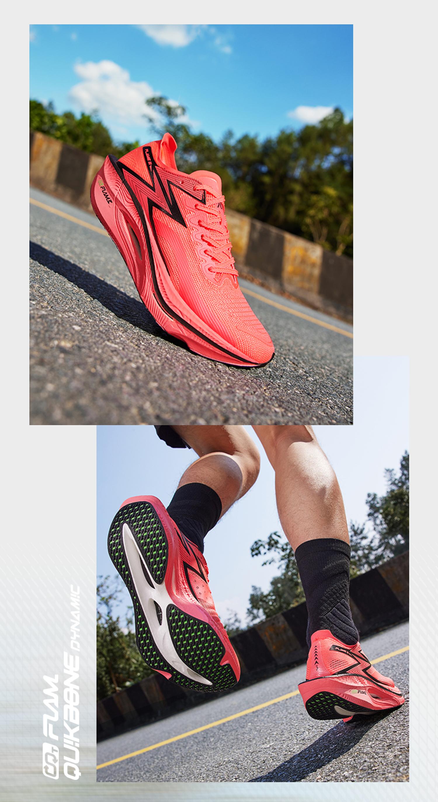 361 Degrees Flame 3.0 | รองเท้าวิ่งมาราธอน ระบายอากาศ สําหรับผู้ชาย ...