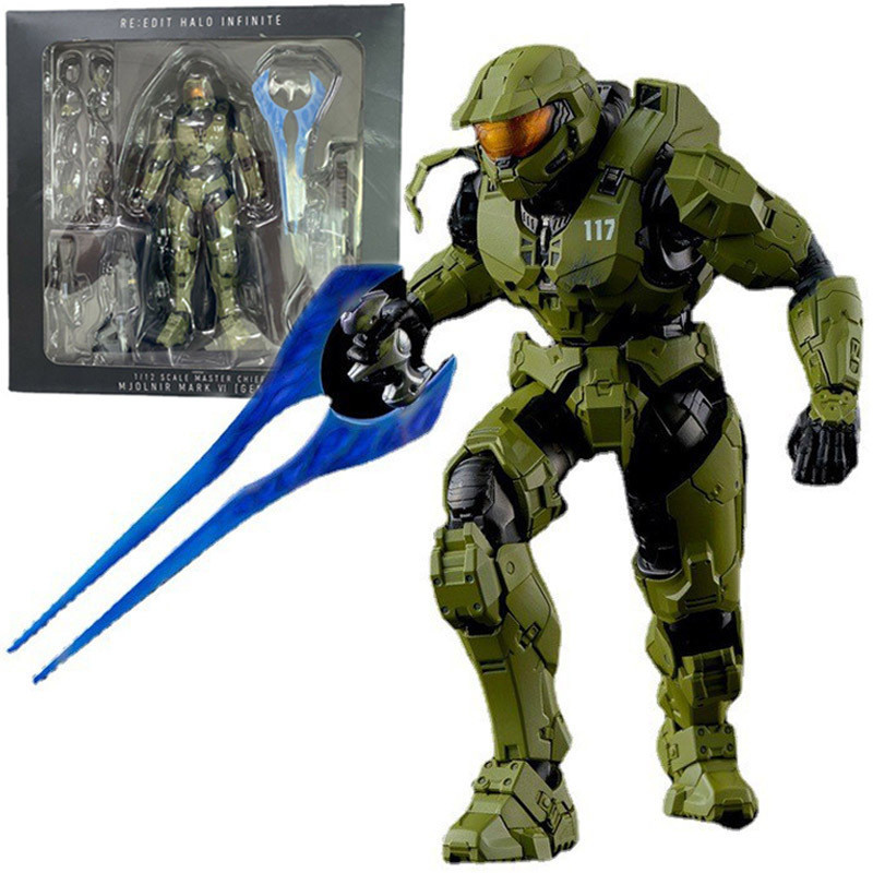 Action Figure HALO Boss Master 1/12 Sentinel Face Change เกมข้อต่อ ...