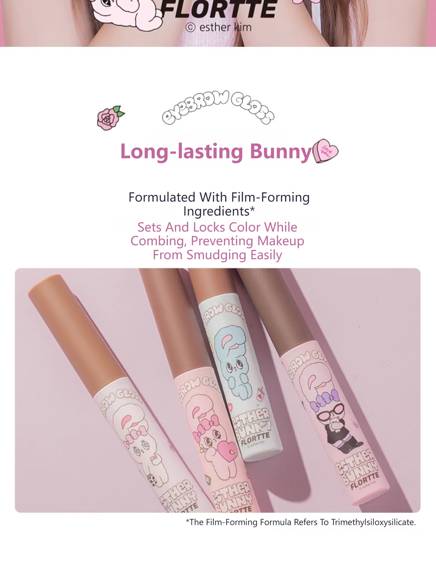 Flortte Esther Bunny Eyebrow Tint | Shopee Thailand