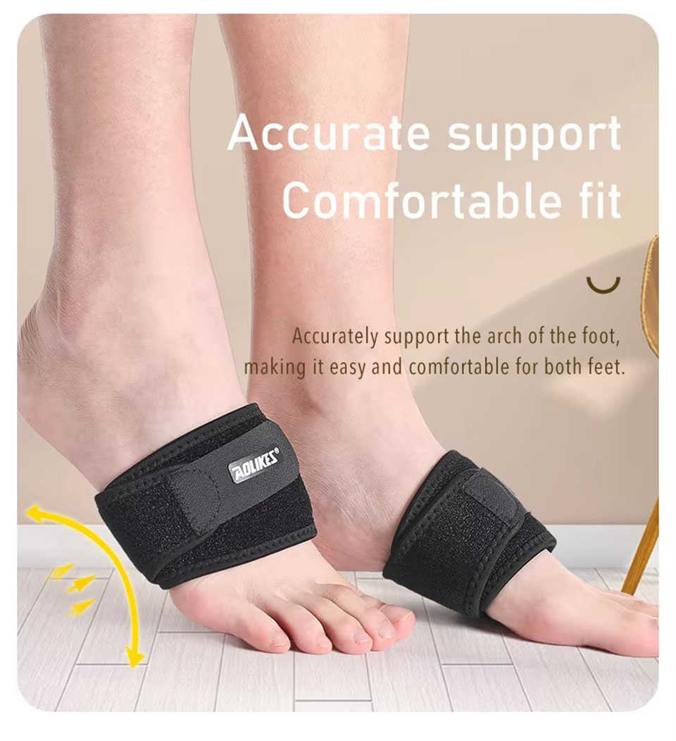 Aolikes 1052 Arch Pad ชายหญิงเท้าแบนแก้ไข Arch สนับสนุน Plantar ...