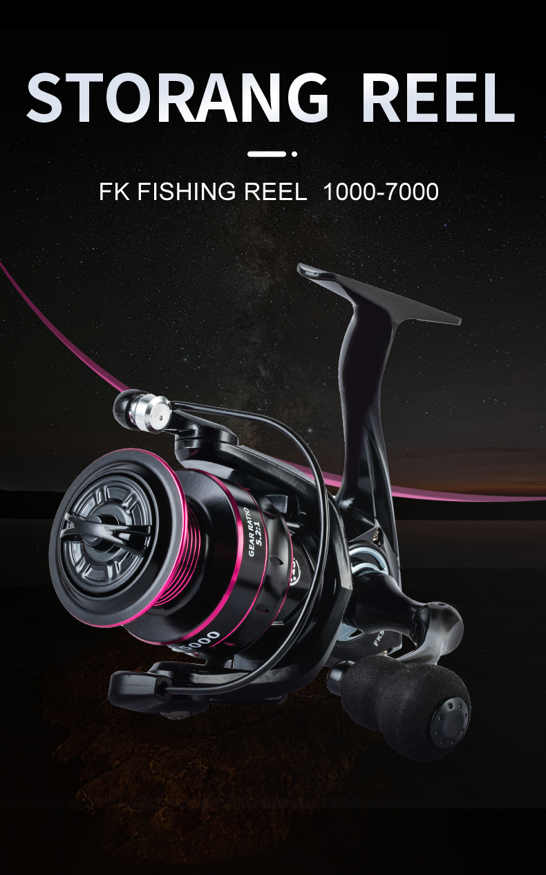 Billings Spinning reel 12Kg ลากสูงสุด Spinning fishing reel โลหะ rocker ...