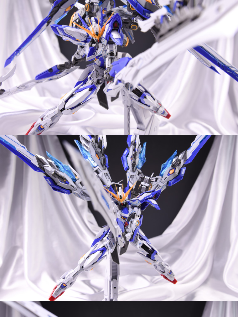 Zza BLUEFLAME CH-01 MG 1/100 Supernova / ZA Model / HIRM กรอบด้านในโลหะ ...