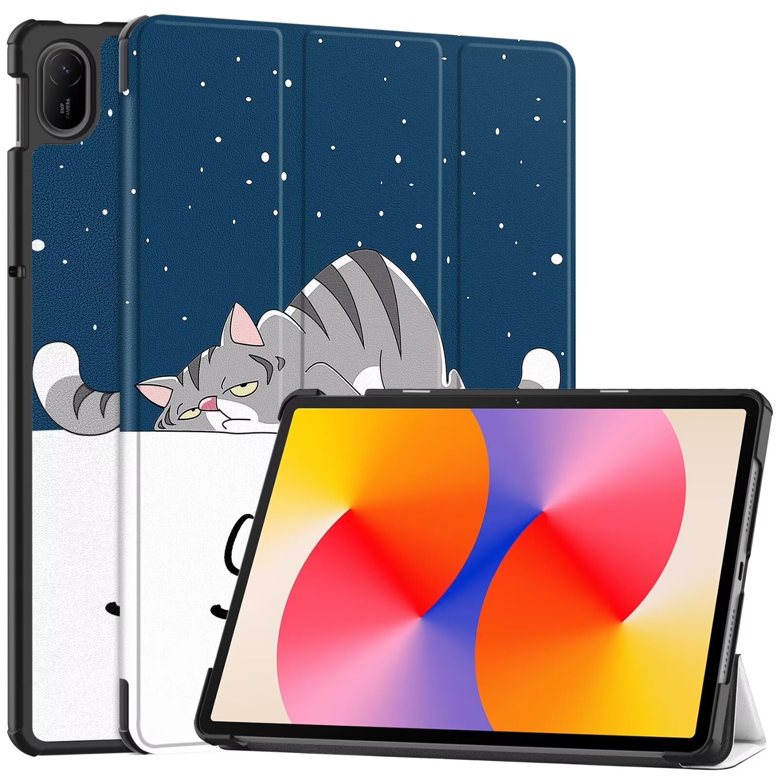 For Huawei MatePad Se 11" 2024 HUAWEI Matepad SE 11 inch 2024 PU Tir ...