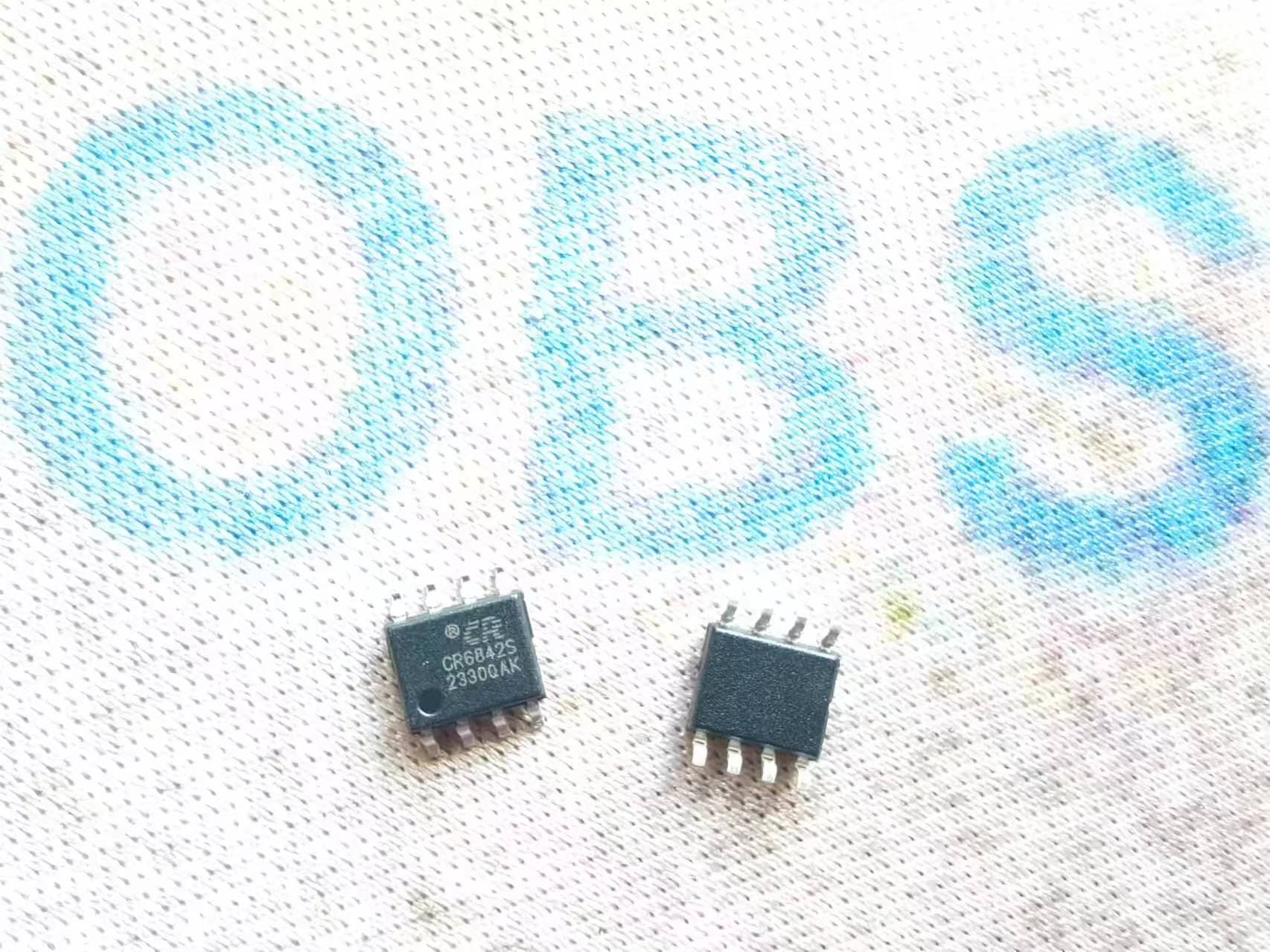 ((10 ชิ้น) CR6842S ยี่ห้อใหม่ CR6842 PWM Power Controller ชิป IC SOP8 ...
