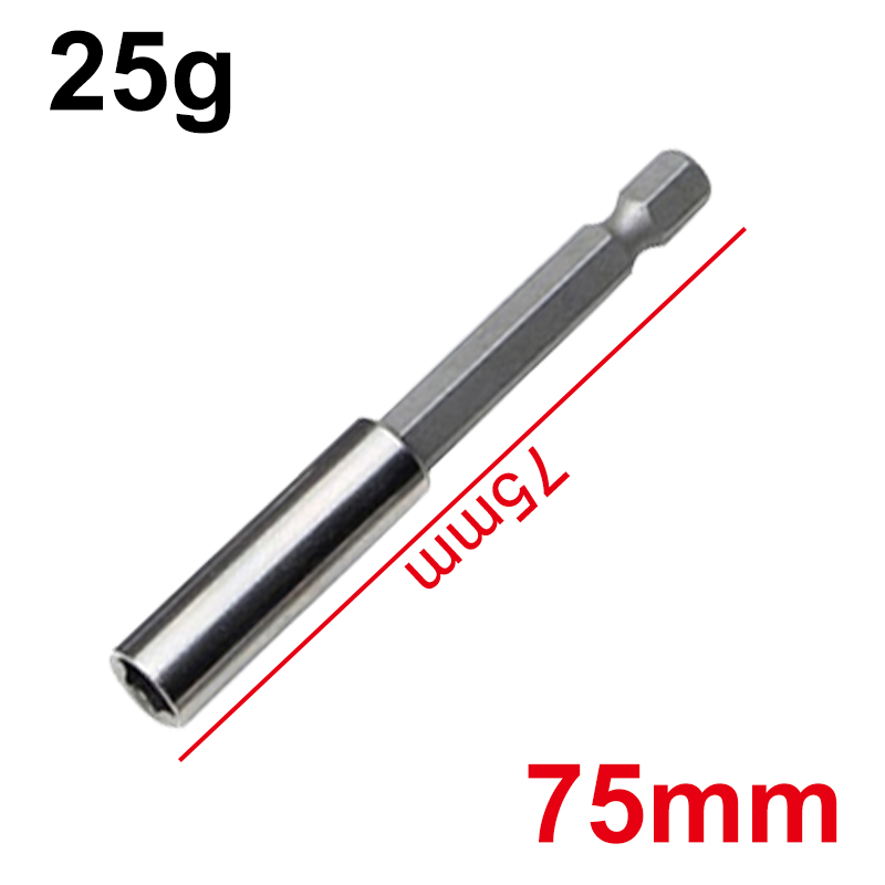 60/75/100/150 มม.Hexagon Shank Extension Connecting Rod 1/4 Quick ...