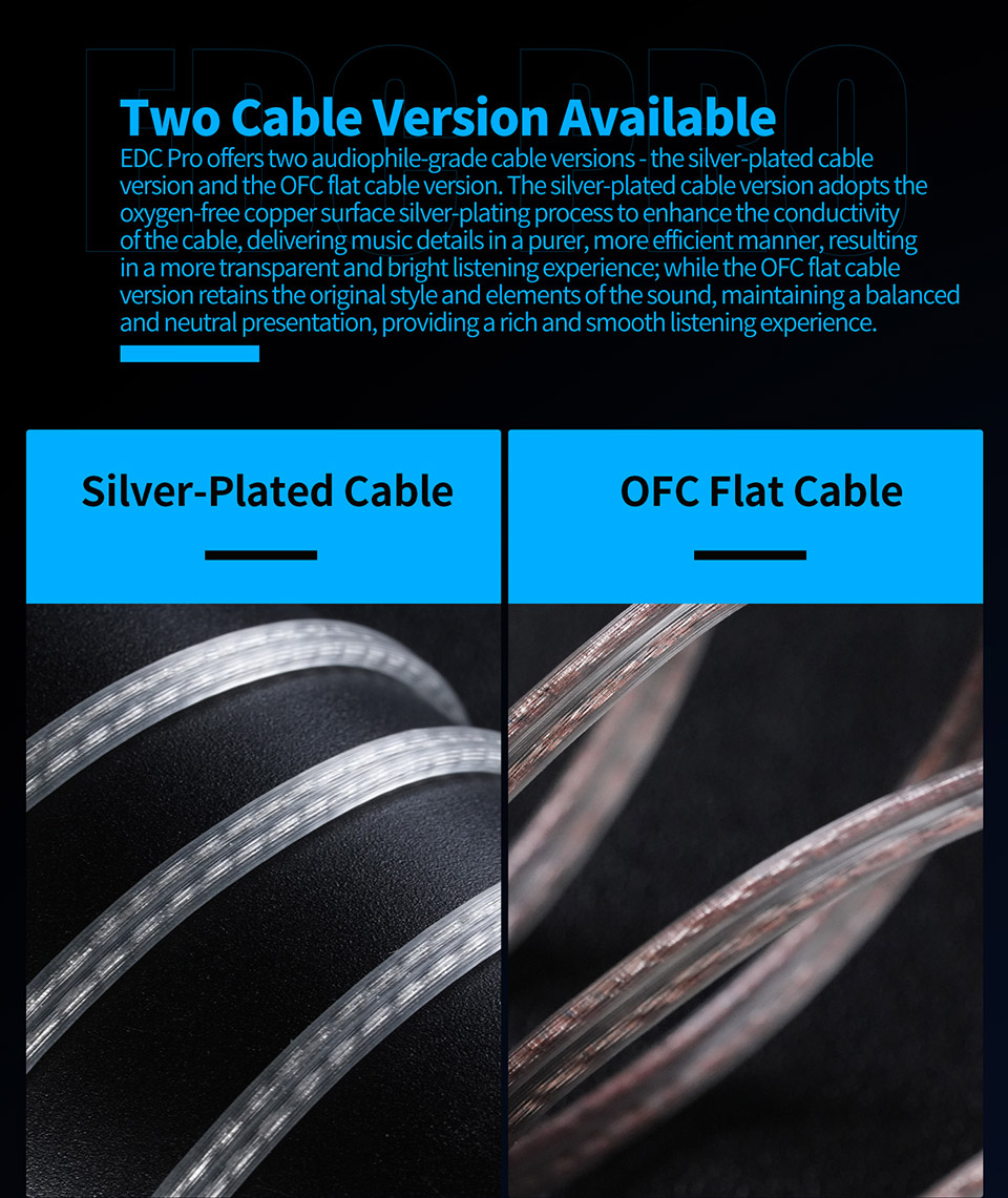 Kz EDC PRO HIFI หูฟังแบบมีสายในหูที่ดีที่สุดหูฟังไดรเวอร์แบบไดนามิกขนาด ...