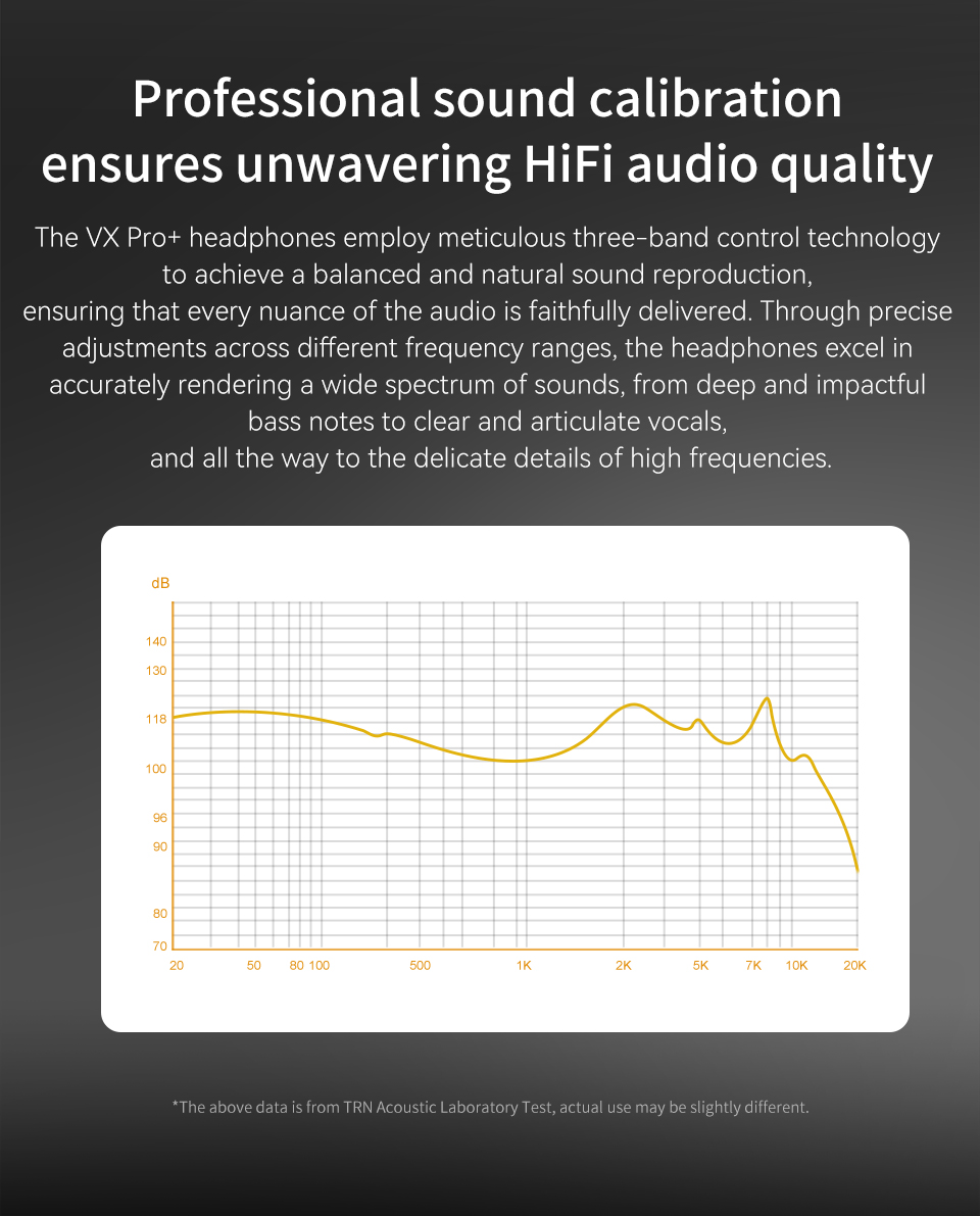 Trn VX PRO+ หูฟังชนิดใส่ในหู 8BA + 1DD Hybrid Metal HIFI Monitor หูฟัง ...