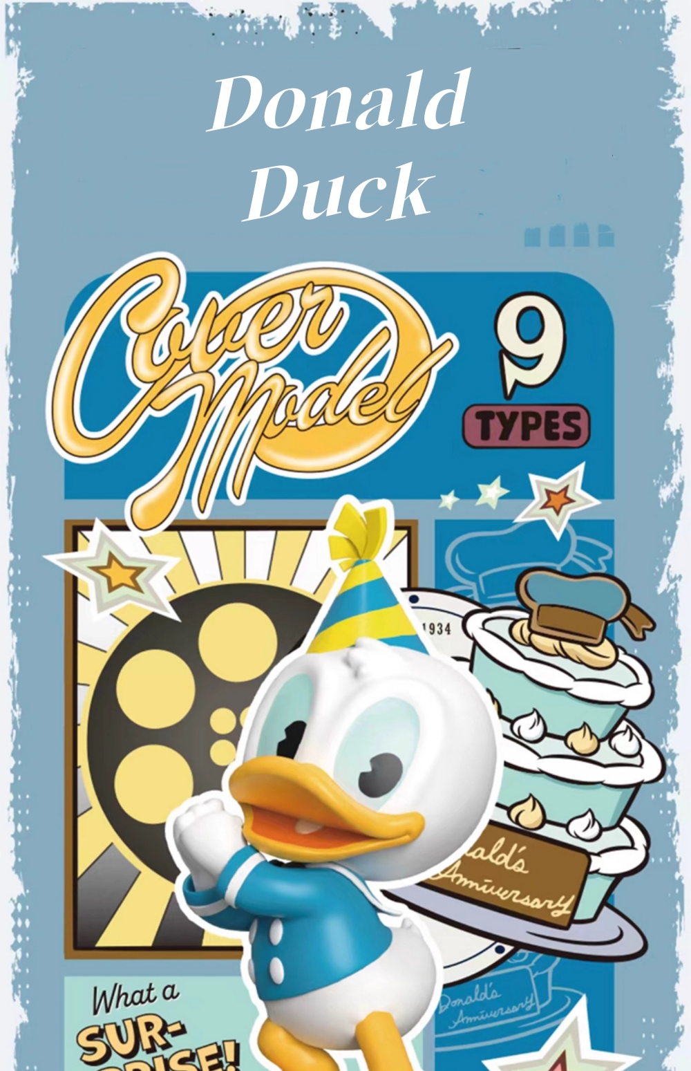Miniso Disney Donald Duck Cover Model Blind Boxs Toy Collection Gift ...