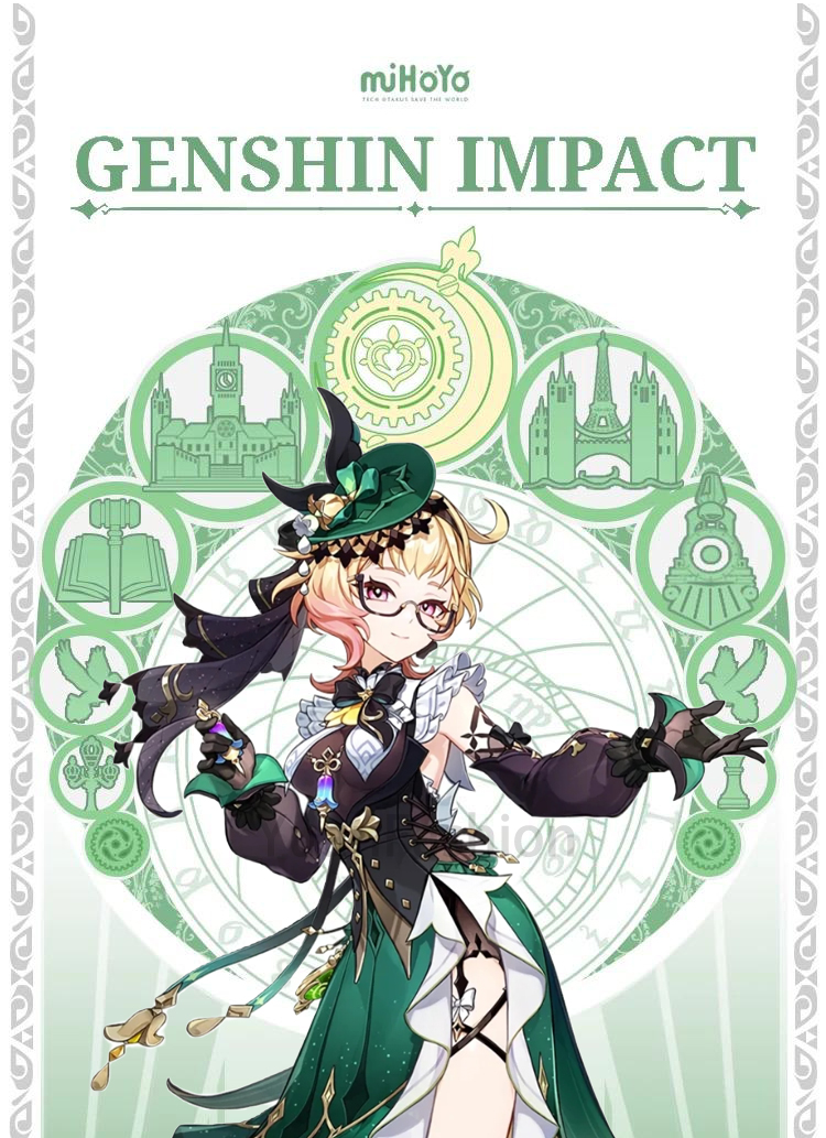 Genshin Impact Emilie Cosplay Outfit | Full Set Costume Inspired by ...