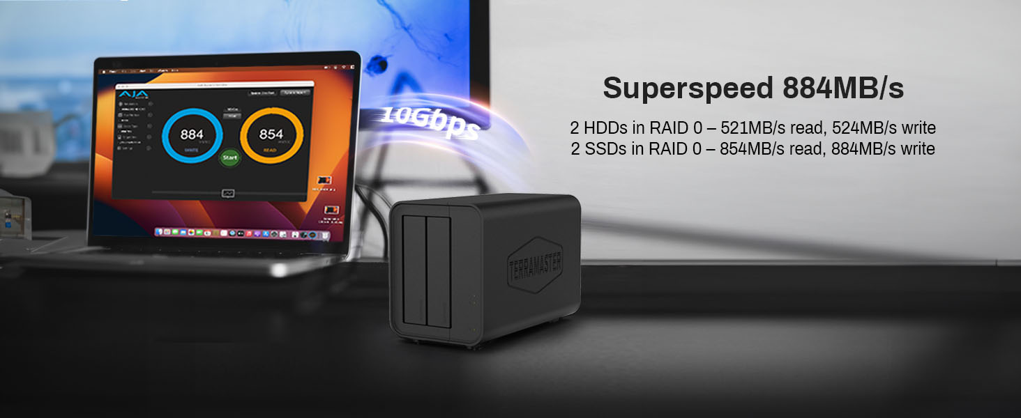 [DAS] TERRAMASTER D2-320 RAID 2 bay disk Type-c ตลับฮาร์ดดิสก์ | Shopee ...