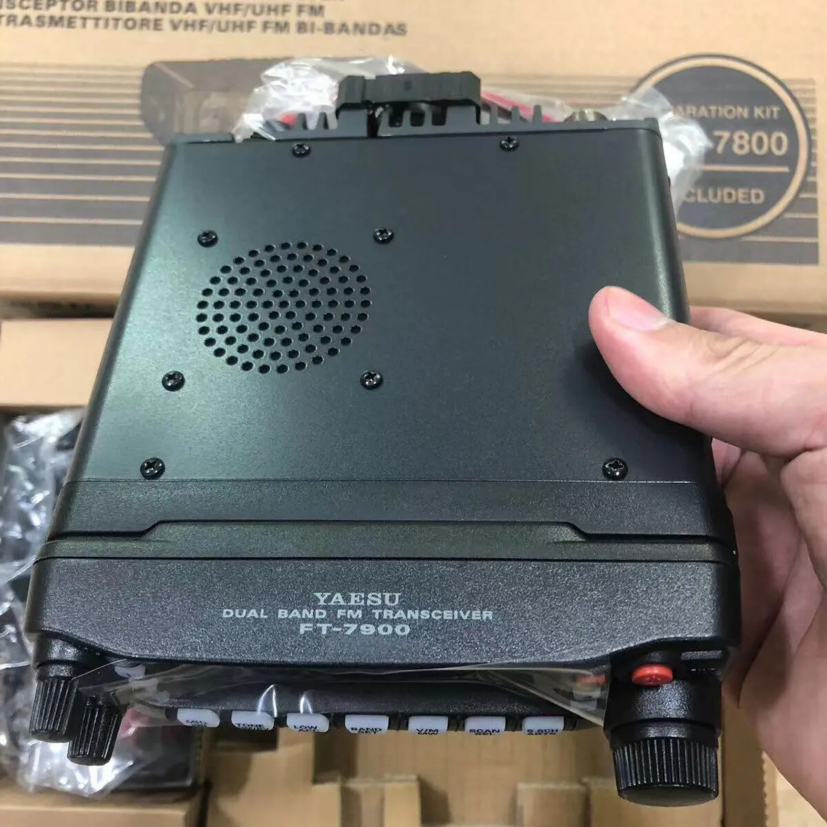 ⭐Yaesu FT-7900R 50W Dual Band UHF VHF FM Transceiver รถสถานีฐานวิทยุ ...