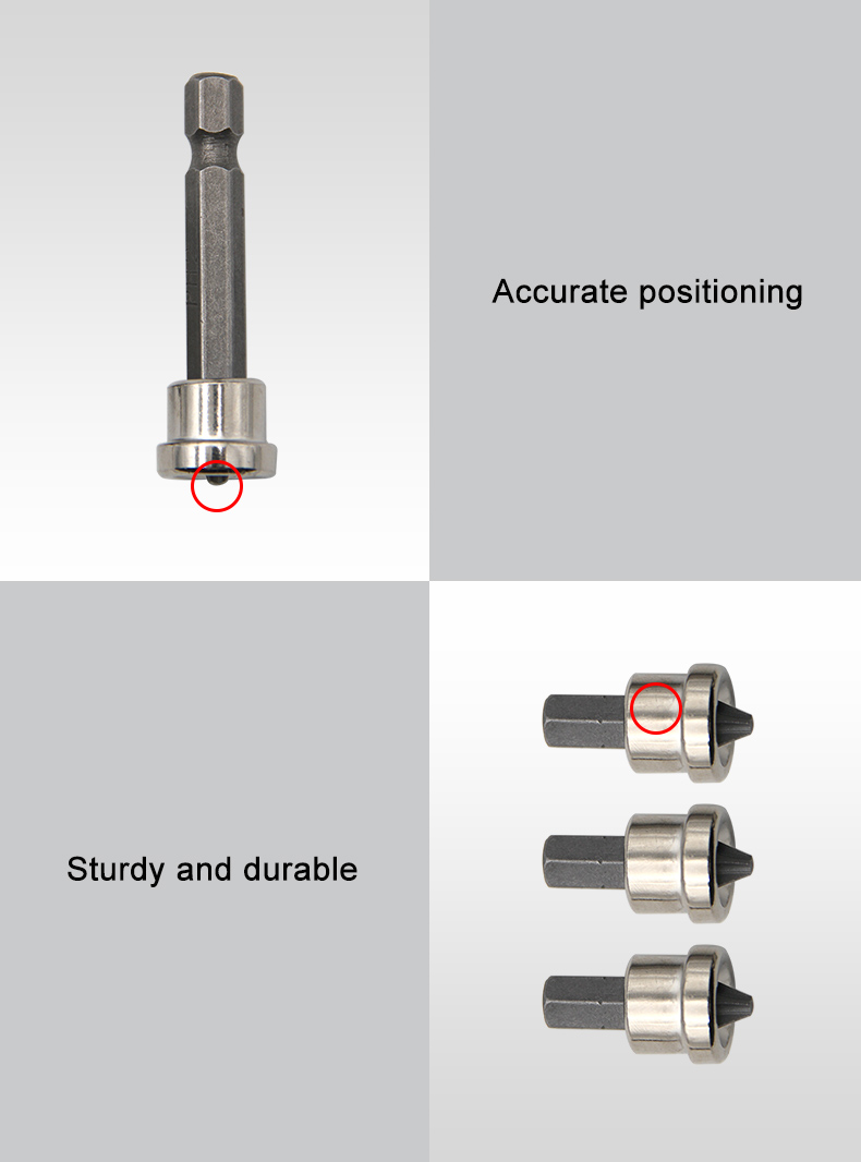 5pcs 25 มม./50 มม.ตําแหน่งไขควง Bits Tip งานไม้สกรู Hex Shank ยิปซั่ม ...