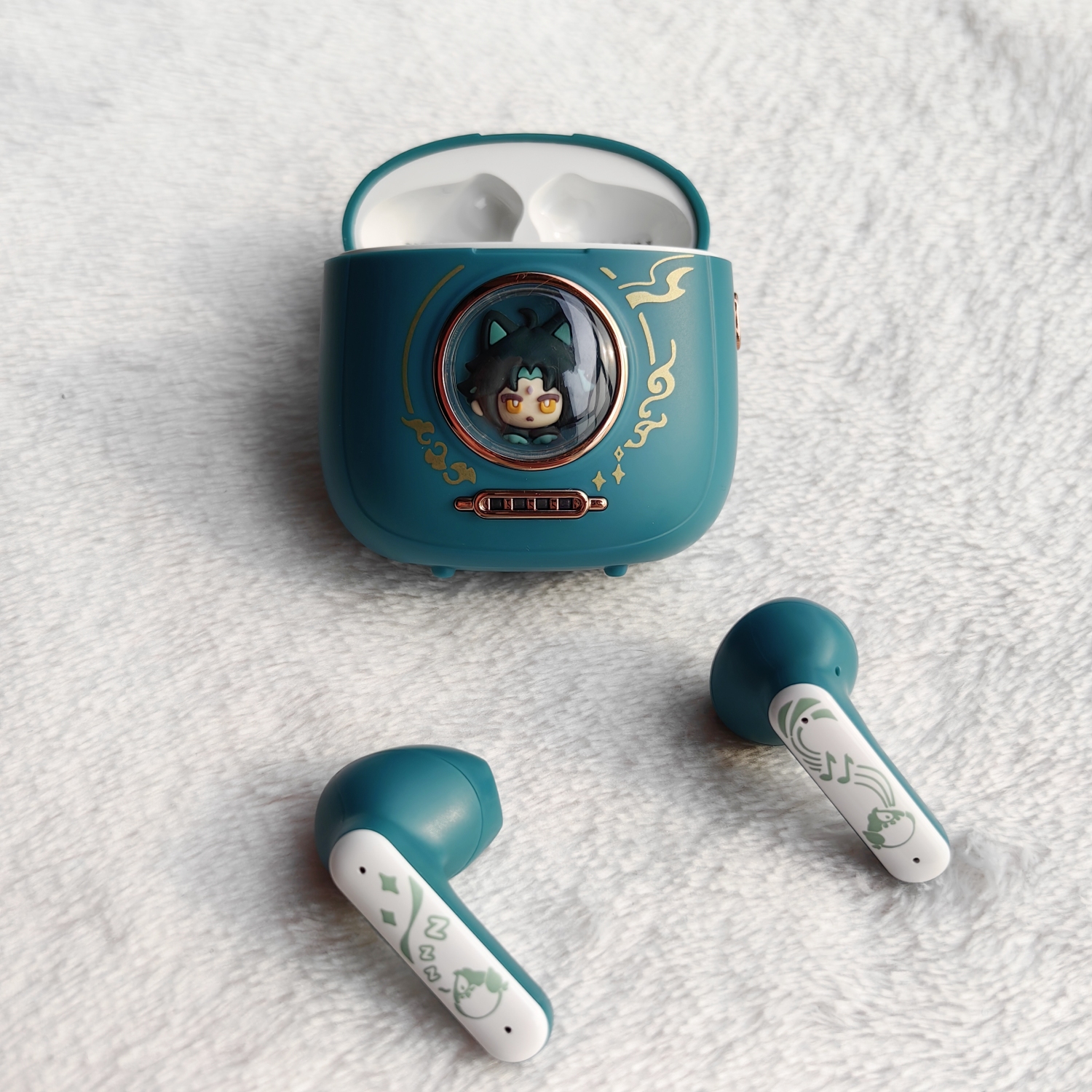 【ฟรีของขวัญ】Genshin Impact Wanderer : หูฟังบลูทูธไร้สาย 5.3 ลดเสียงรบ ...