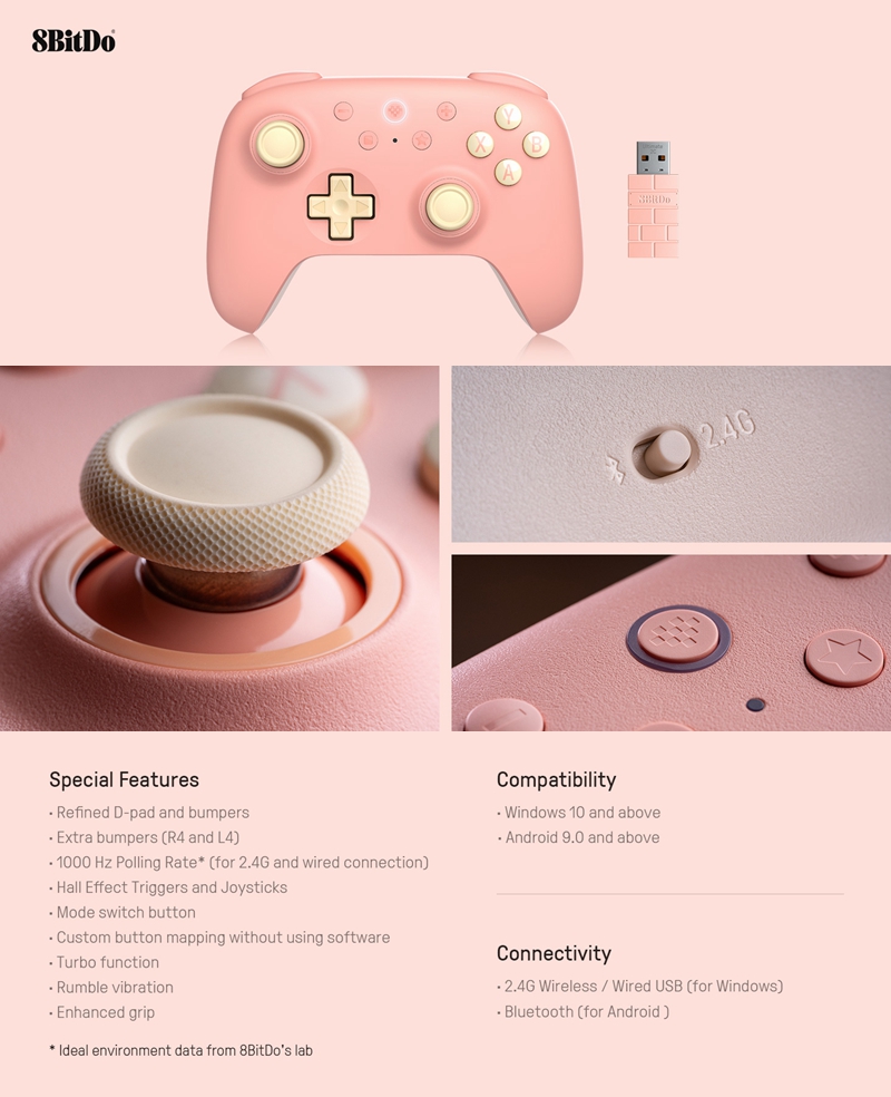 8bitdo Ultimate 2C Wireless Controller ใช้งานร่วมกับ Windows 10 11 ...