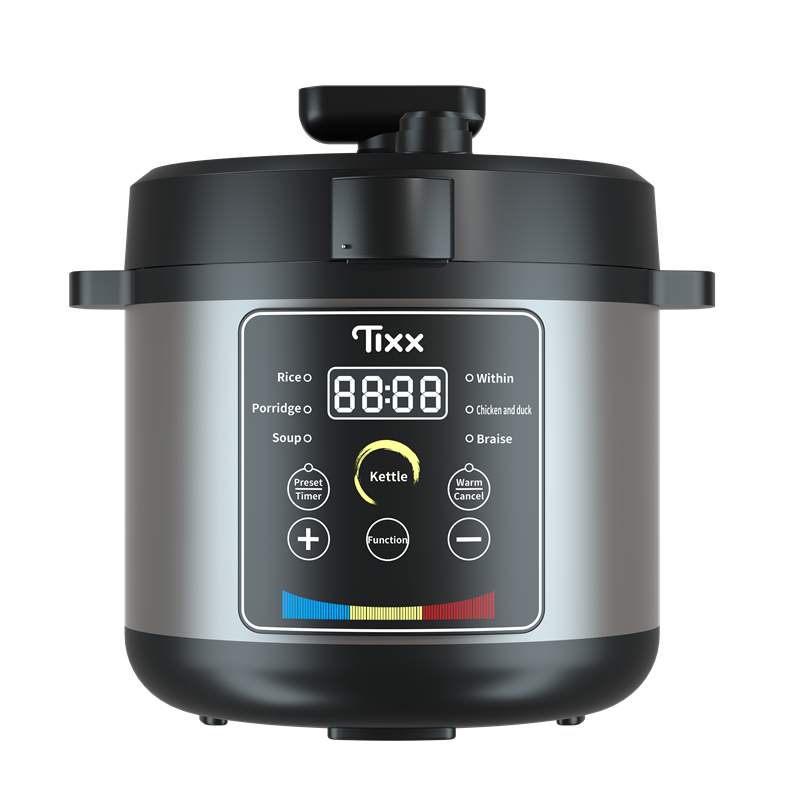 TIXX หม้อแรงดันไฟฟ้า 5 ลิตร รุ่น PC-168 หม้อไฟฟ้า ขนาดหม้อด้านใน ...
