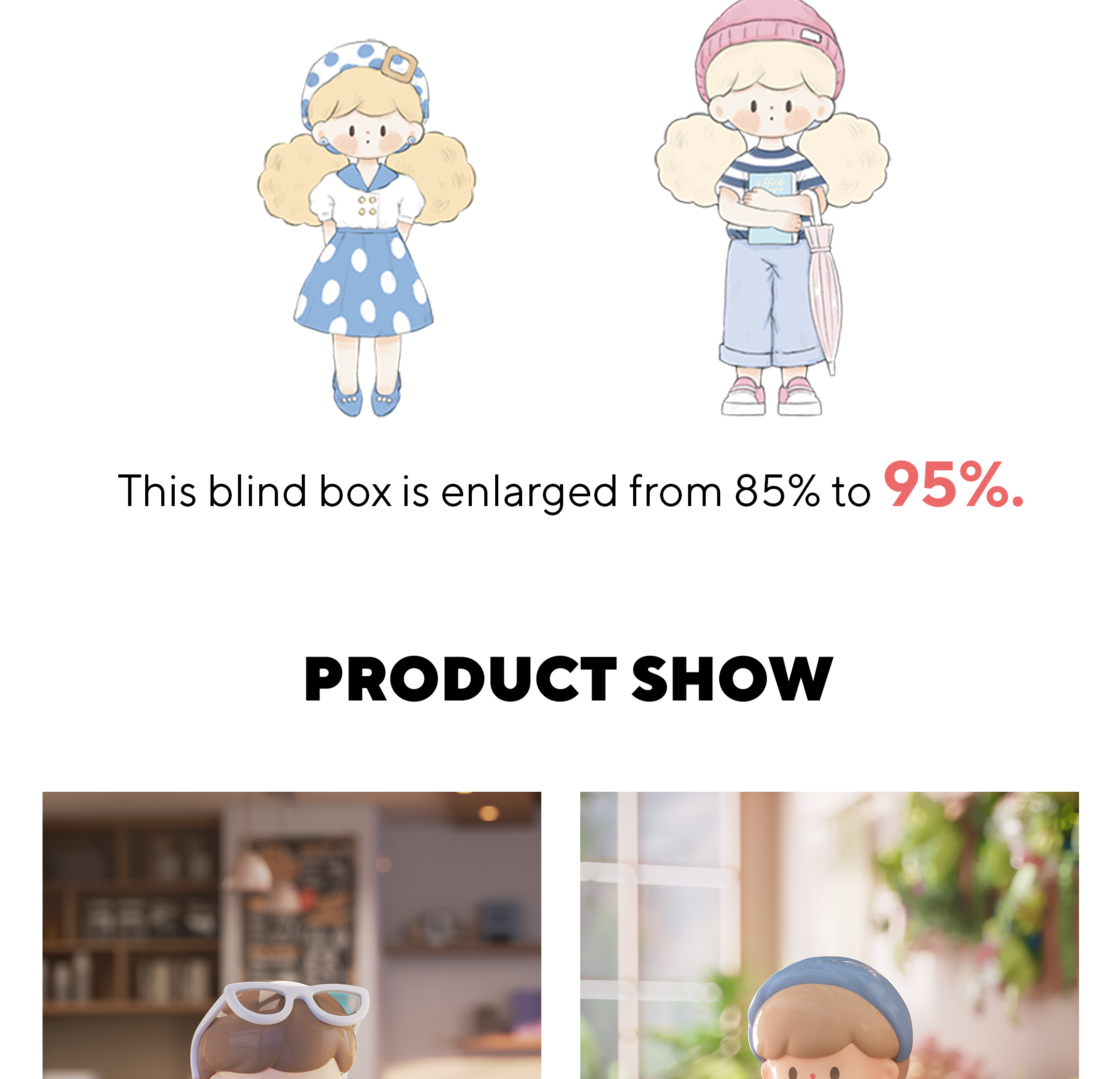 FINDING UNICORN Molinta Spring City Wandering Series Blind Box（10 Pcs ...