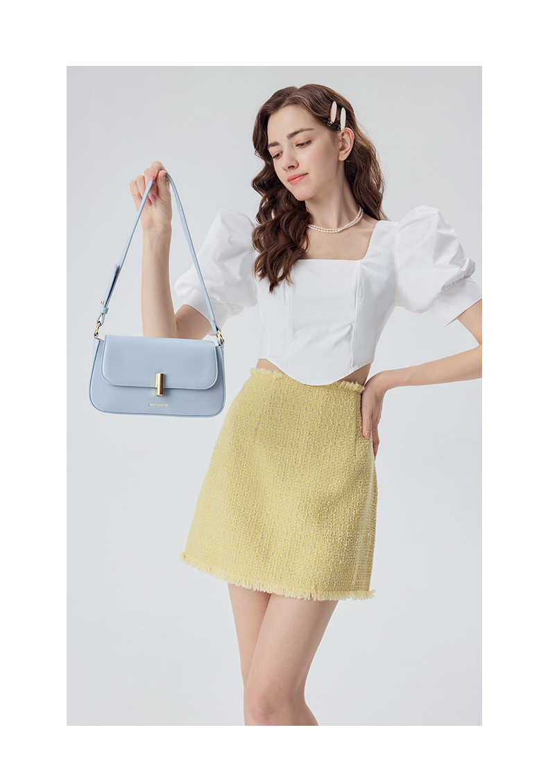 MOSSDOOM Balerie Bag กระเป๋ารักสะพายไหล่ แฟชั่นสีสันสดใส เหมาะสำหรับ ...