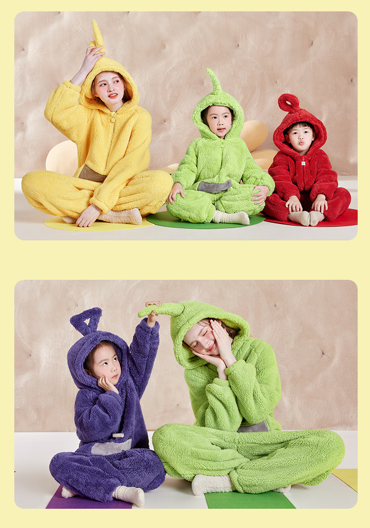 Cod Teletubbies Suit (พร้อมส่ง) ชุดมาสคอตเทเลทับบี้ นุ่ม ใส่สบาย สี ...