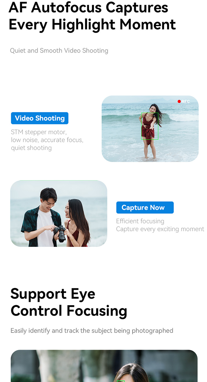 7artisans 85 มม.F1.8 Auto Focus STM Full Frame รูรับแสงขนาดใหญ่ Prime เลนส์สําหรับ Sony E-Mount ...
