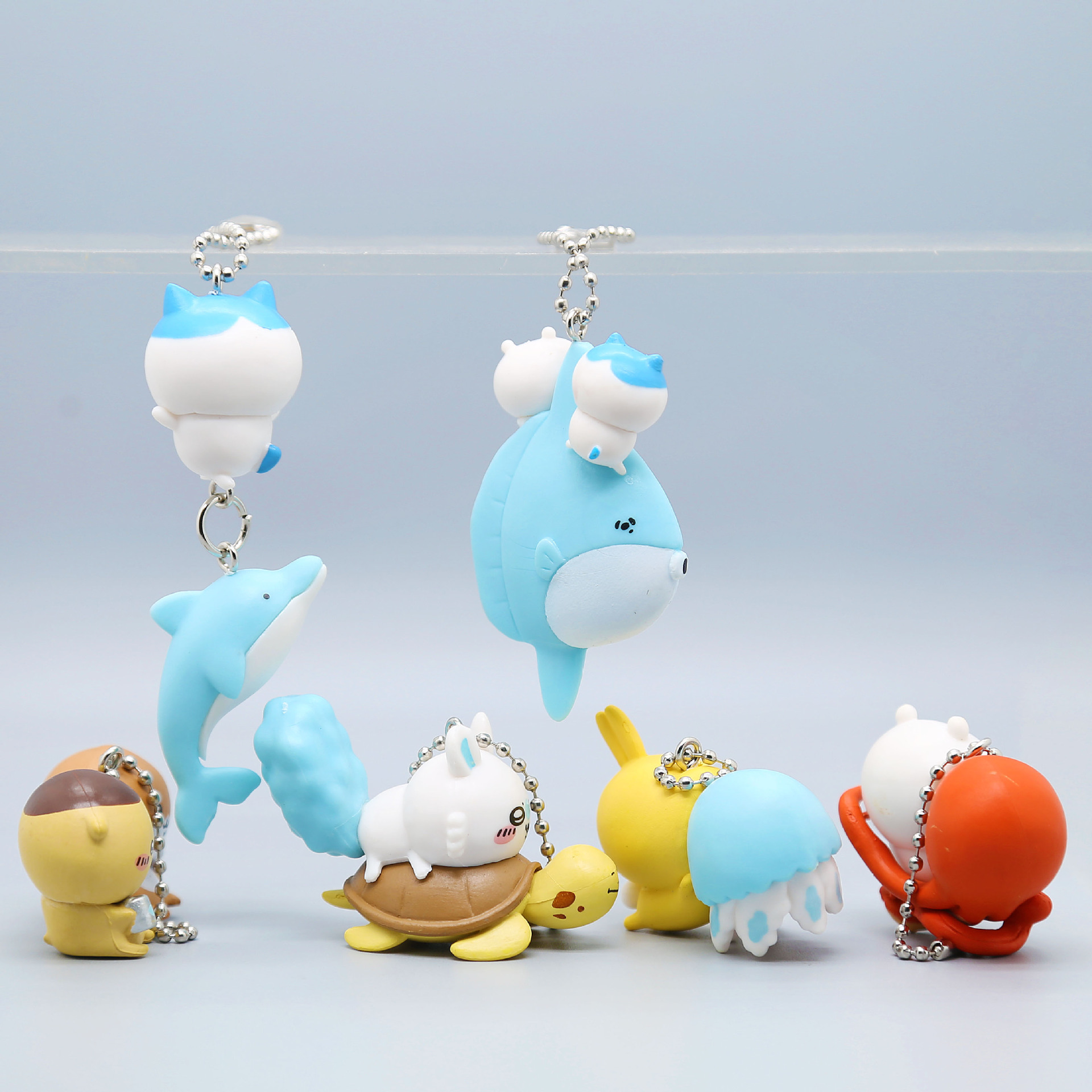 6 ชิ้น/เซ็ต 3-6 ซม.น่ารักอะนิเมะ Chikawa รูป Hachiware Usagi Chikawa ...