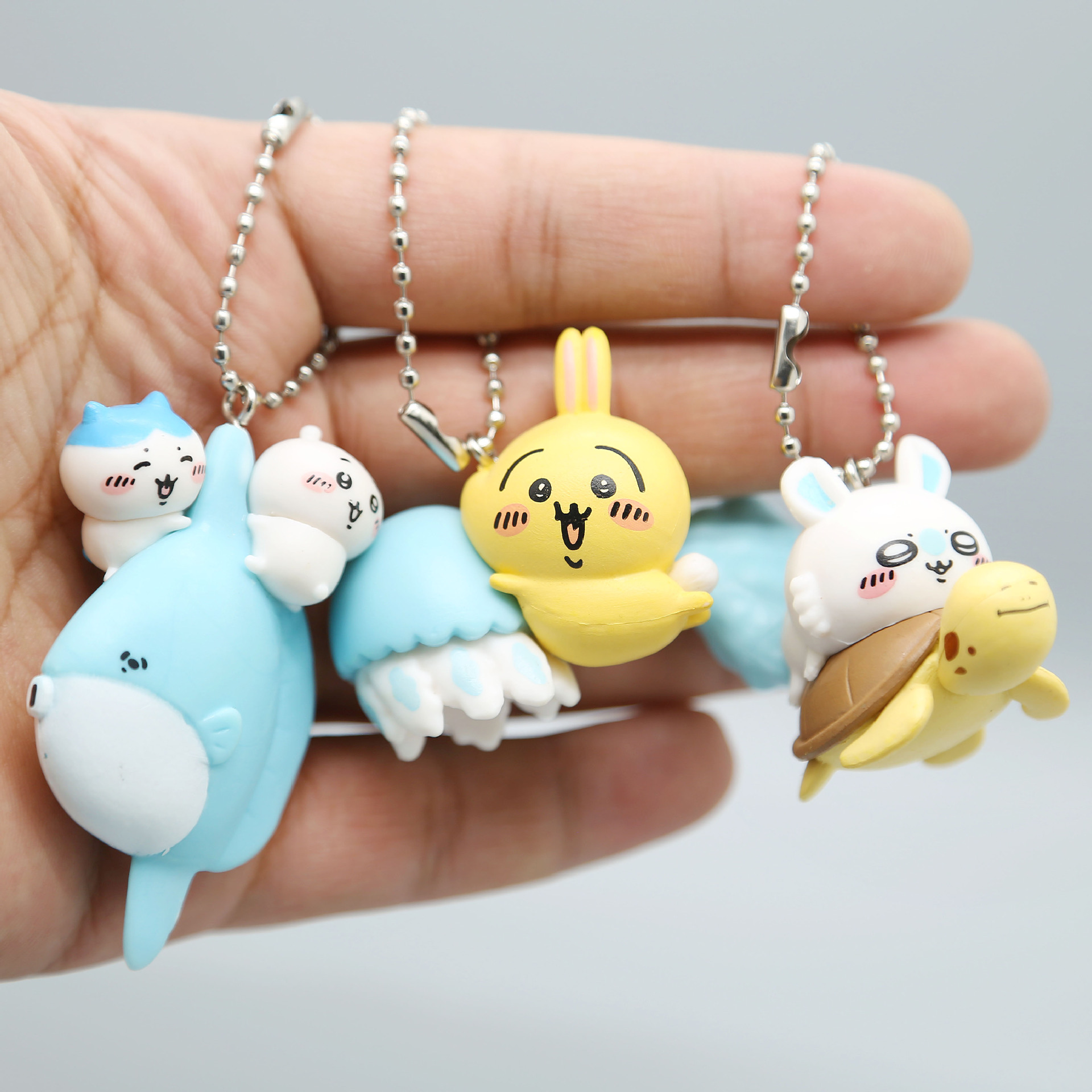 6 ชิ้น/เซ็ต 3-6 ซม.น่ารักอะนิเมะ Chikawa รูป Hachiware Usagi Chikawa ...
