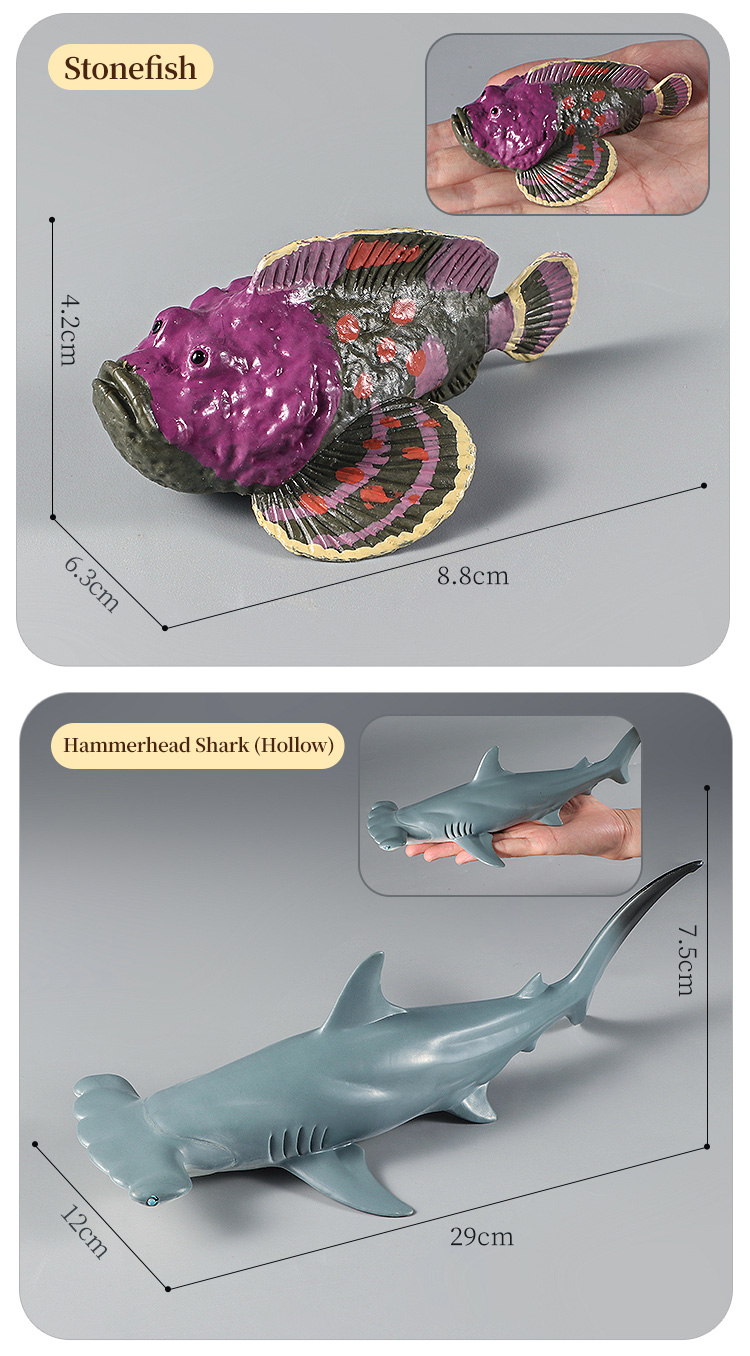 Sea Life Underwater World Whale Shark Octopus Penguin Action Figure ...
