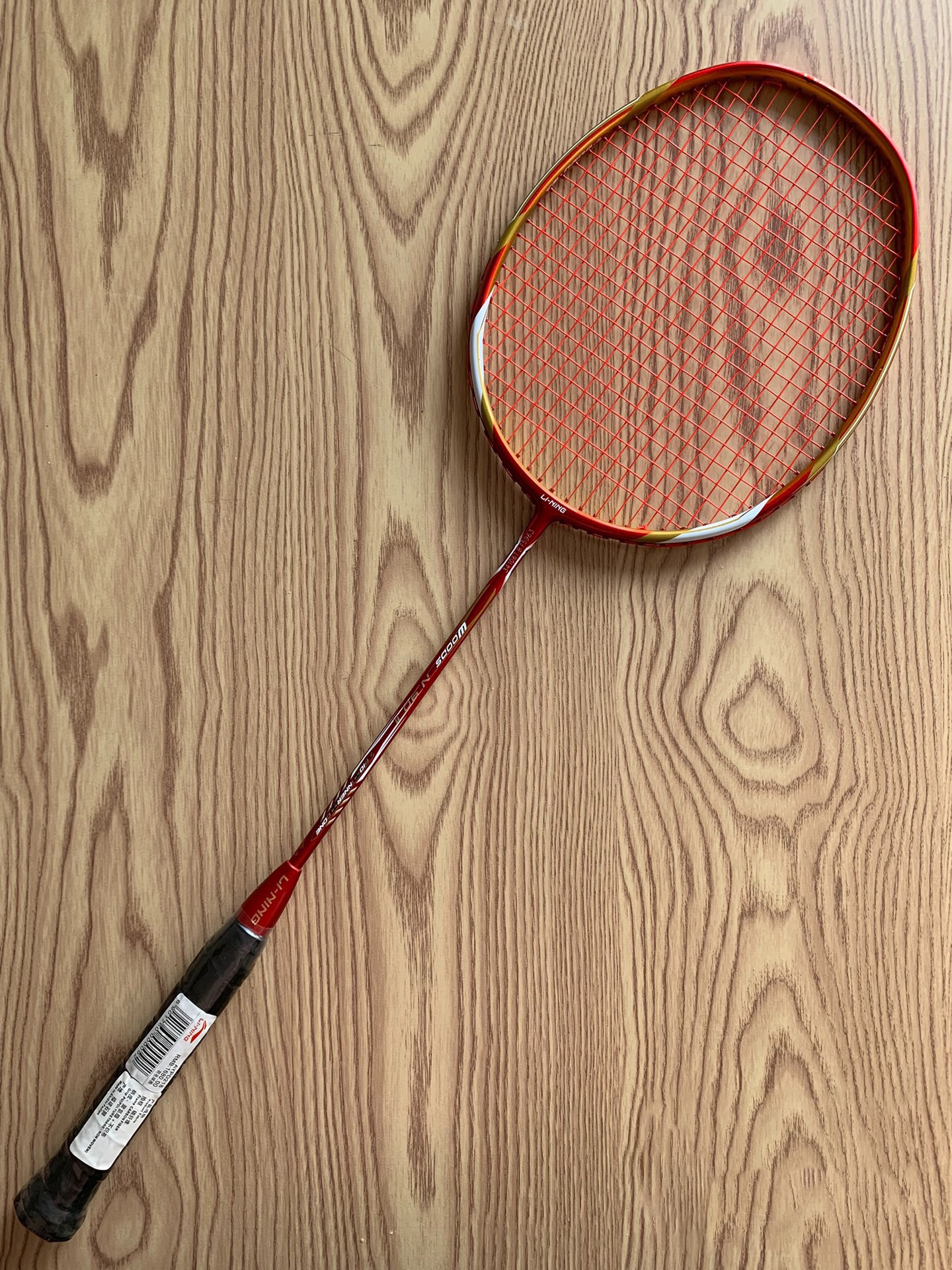 【จัดส่งในวันเดียวกัน】Li Ning ไม้แบดมินตัน WOODS N90 II ไม้แบดมินตัน ...