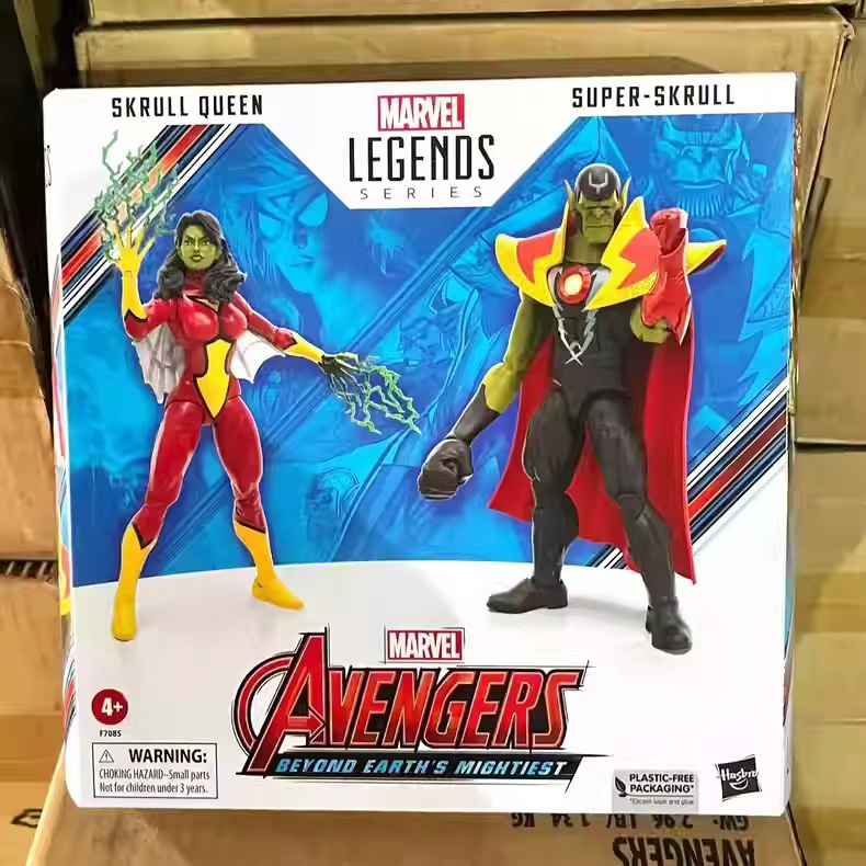 Marvel Legends Series Sprull Queen และ Super-Srull, Avengers 60th ...