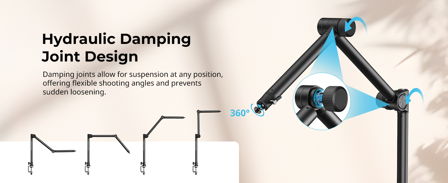 Smallrig Overhead 3 ส่วน Boom Arm Desk Mount 4324 | Shopee Thailand