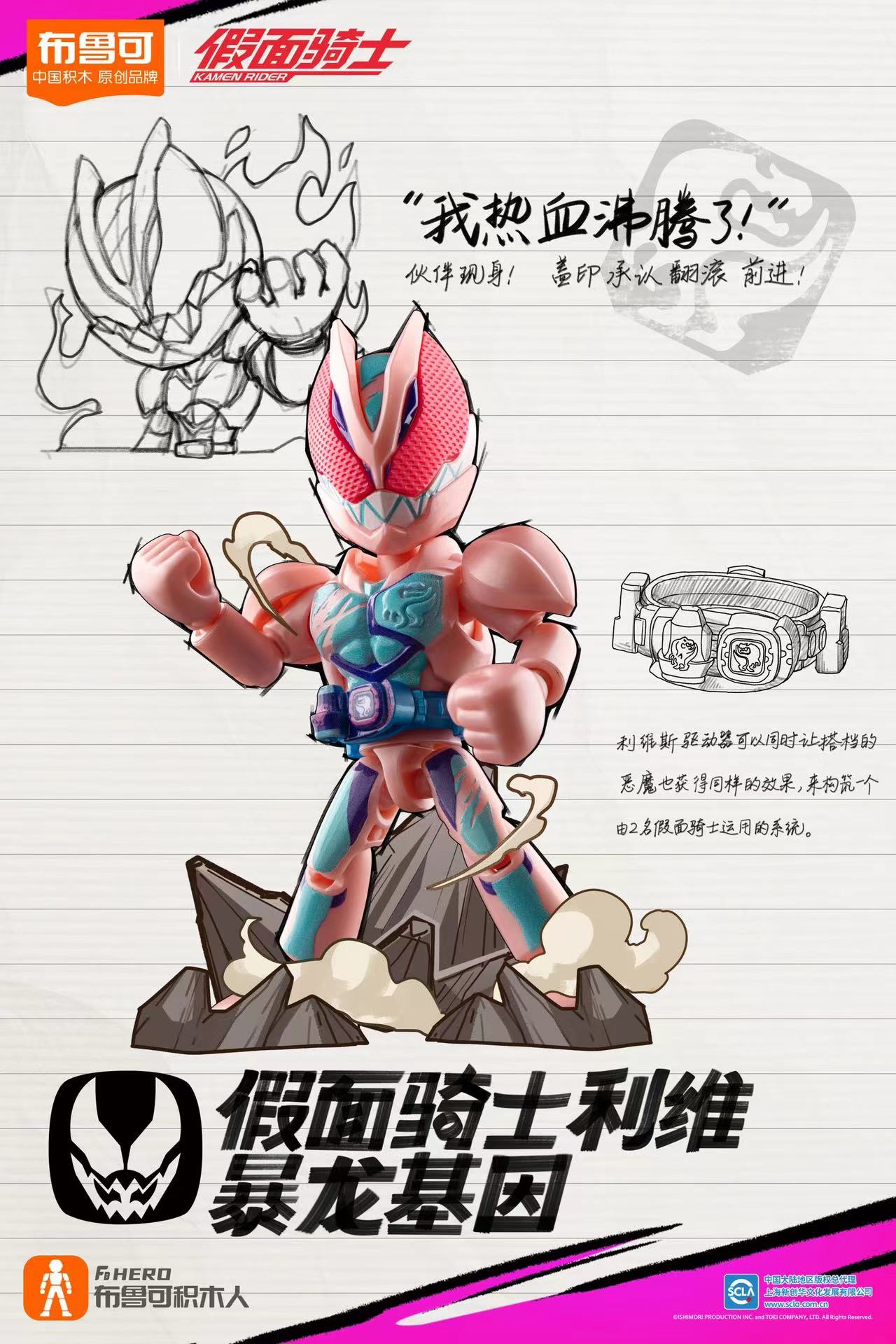 ก.ค. ของแท้ Bruco Building Blokees ตัวเลข - BLOKS KAMEN RIDER Starlight ...