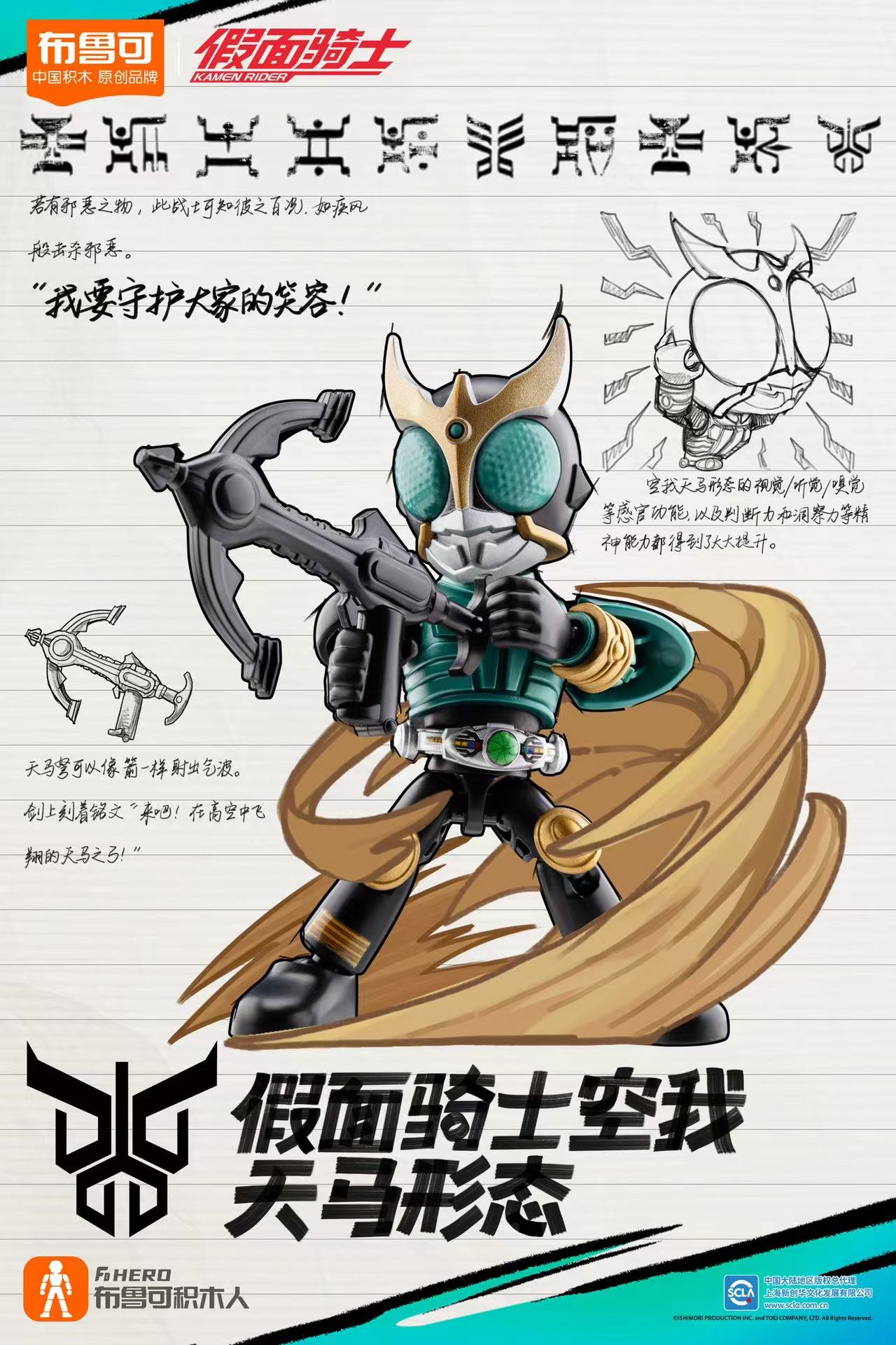 ก.ค. ของแท้ Bruco Building Blokees ตัวเลข - BLOKS KAMEN RIDER Starlight ...