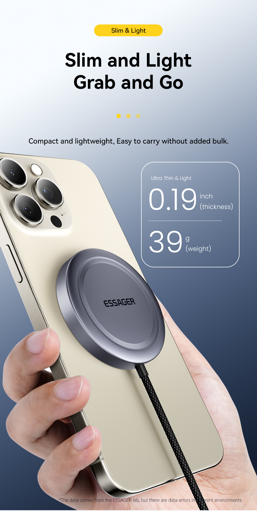 Essager 15W Qi2 อลูมิเนียมแม่เหล็กไร้สาย fast charging Charger ใช้งาน ...