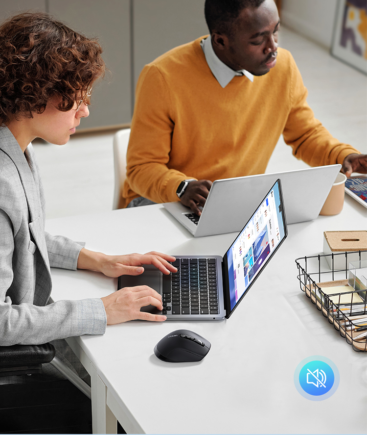 Ugreen Hyper-Fast Scroll เมาส์ไร้สายบลูทูธ 5.4 2.4G Ergonomic 5000DPI ...