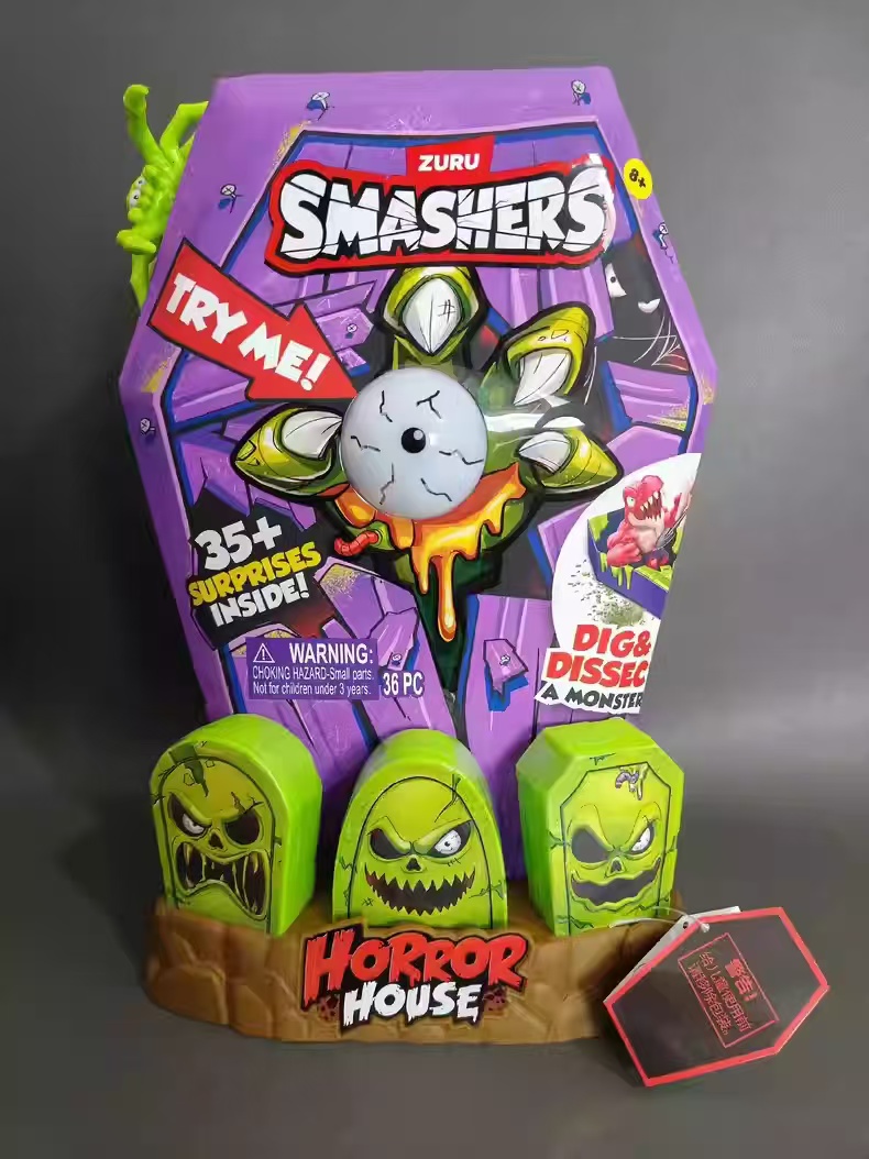 Smashers Mega Horror House (สีเขียว) โดย ZURU, Interactive Toy, ของเล่น ...