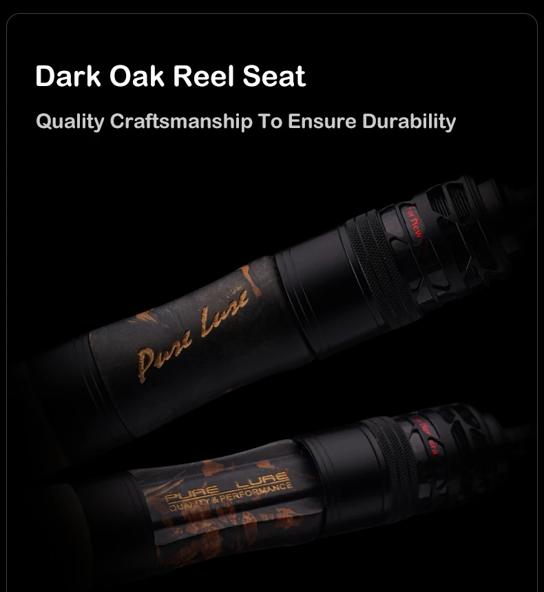 Purelure ใหม่ CEDAN Solid Tip Bass Rod 36T คาร์บอนหล่อเบ็ดตกปลาปั่น Baitcasting 2.5g-12g Fast ...