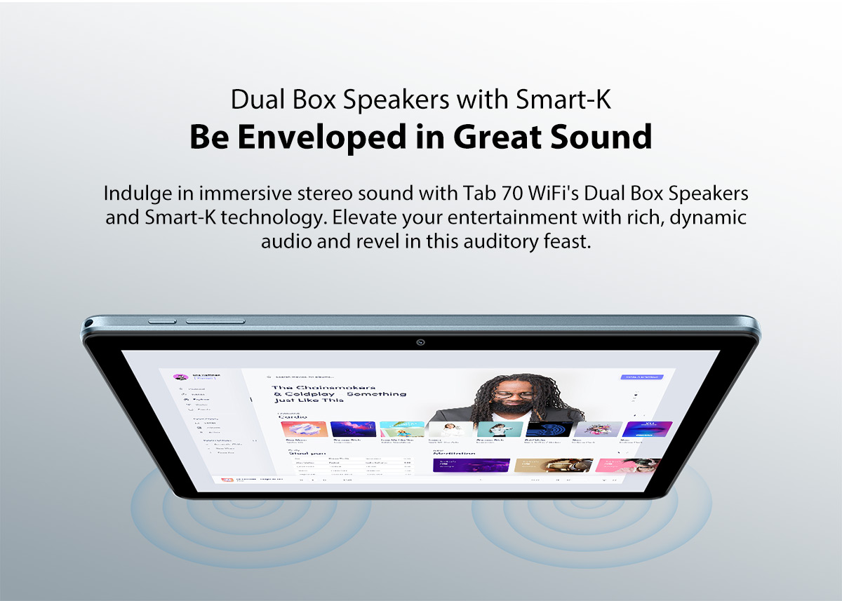 Blackview Tab 70 Wifi Android 14 Tablet 10.1 / 12 GB RAM ( RAM 4GB+8 GB ขยายได้)+64 GB(TF-Expand ...