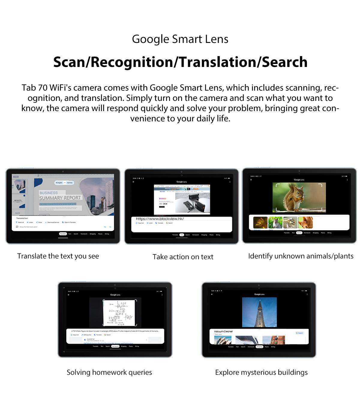 Blackview Tab 70 Wifi Android 14 Tablet 10.1 / 12 GB RAM ( RAM 4GB+8 GB ...