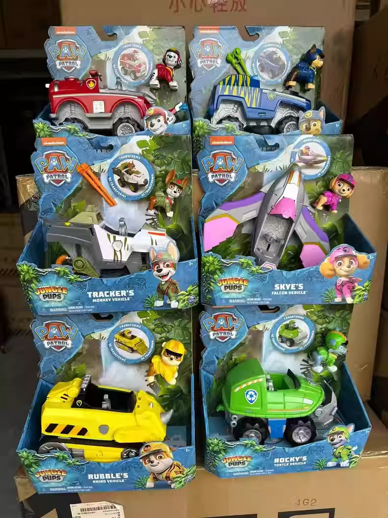 Paw Patrol Jungle Pups, Rubble Rhino Vehicle, Toy Truck with ...