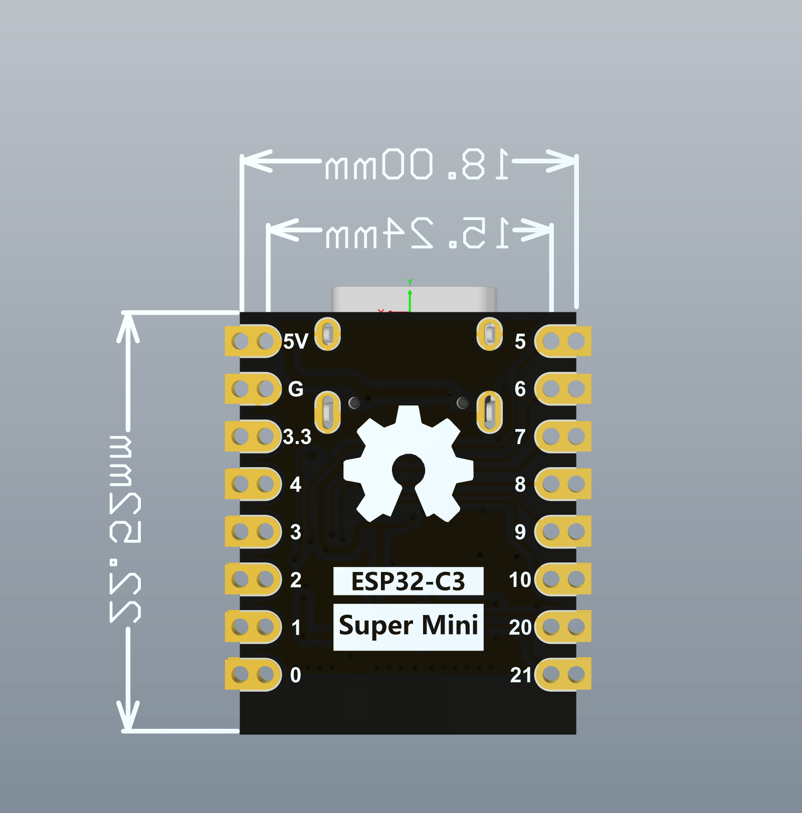 Esp32 SuperMini บอร์ดพัฒนา ESP32 C3/ESP32 S3/ESP32 C6/ESP32 H2 บอร์ด ...