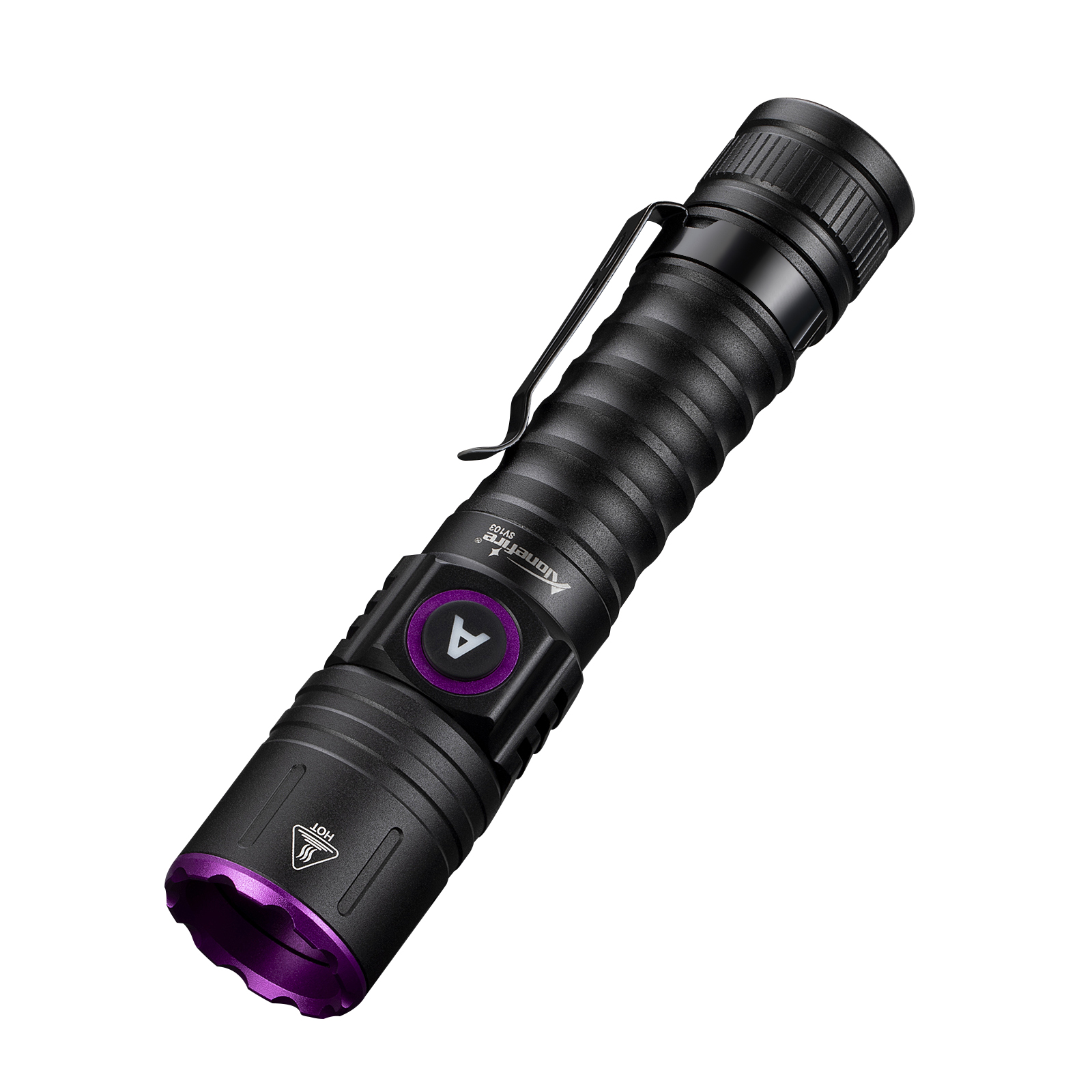 Alonefire SV103 15W UV 395/365nm USB ชาร์จไฟฉายแมวสุนัขปัสสาวะ Tinea ...